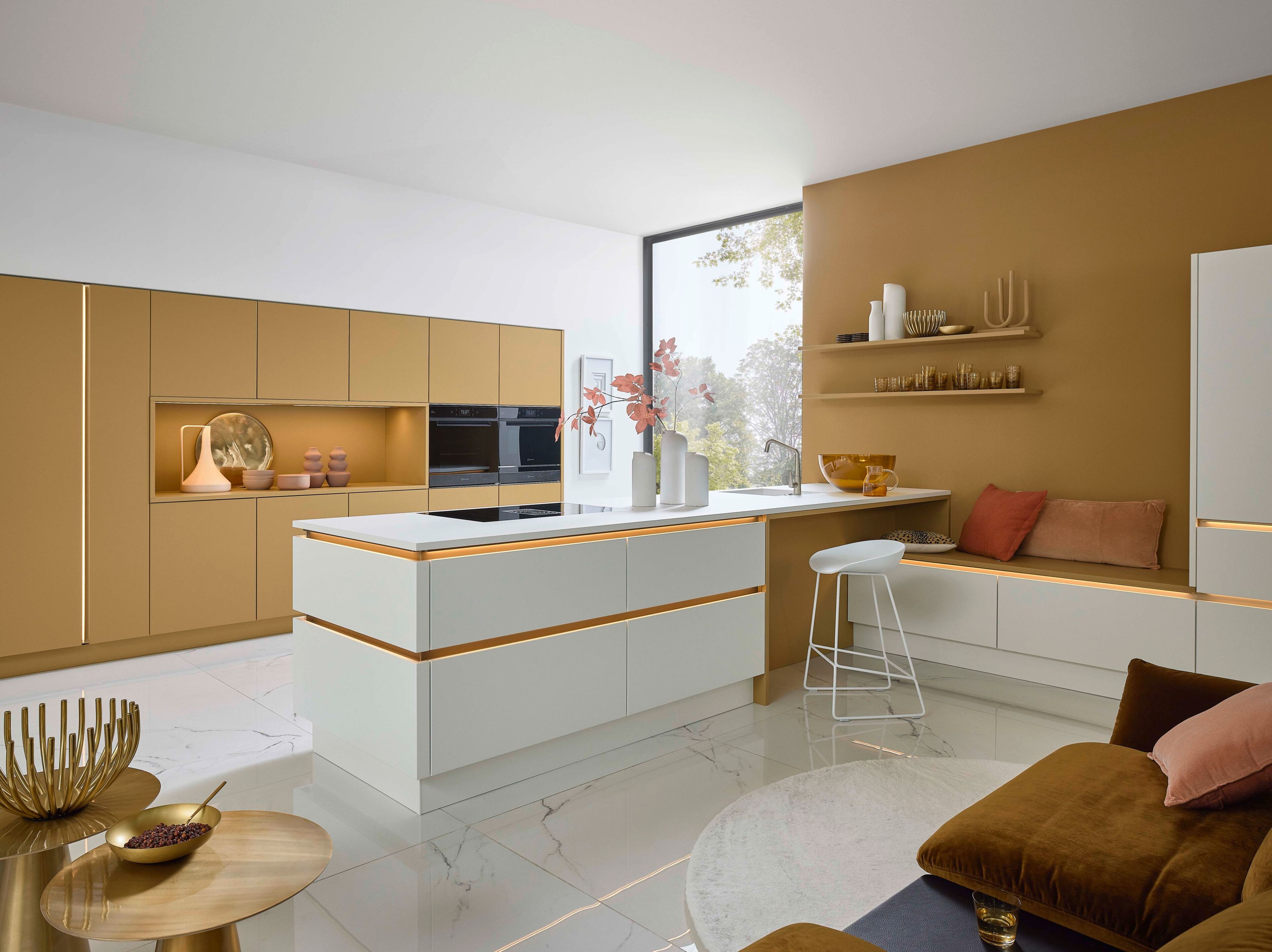 SOFT LACK CARAMEL Cucina By Nolte Küchen