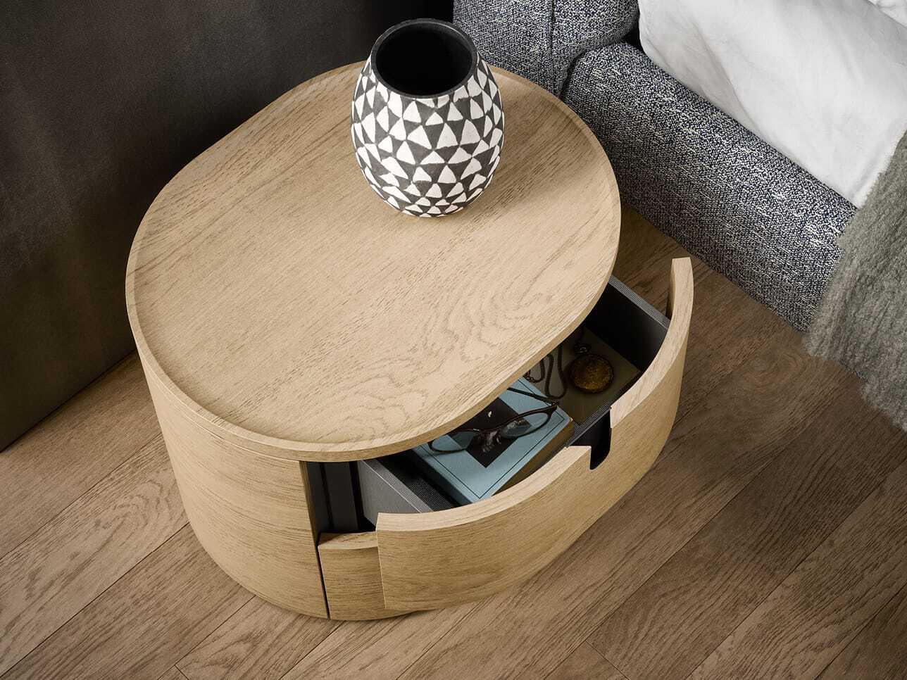 VESTA Bedside table By Novamobili