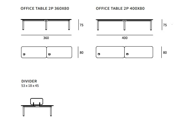 ALA Office desk By Nunc | design Studio Ru:t