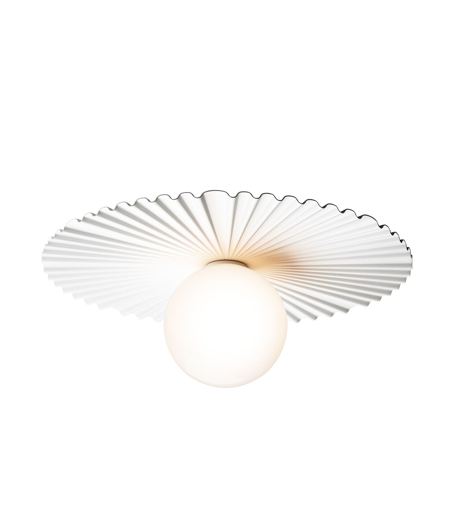 LIILA MUUSE Blown glass ceiling lamp / wall lamp By Nuura