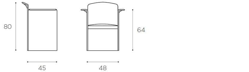O | Easy chair Tanned leather easy chair with armrests By EPÒNIMO ...