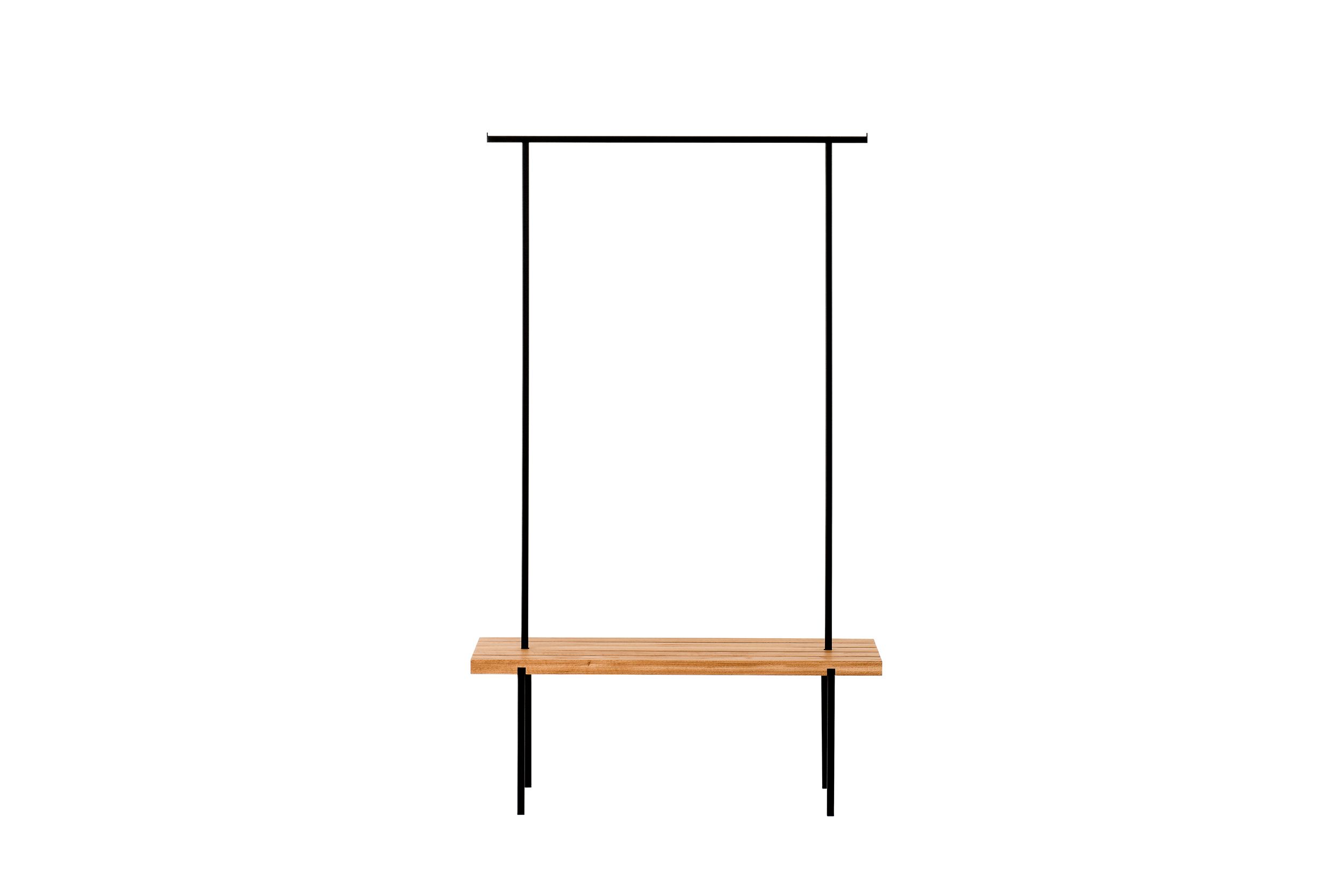 OAK COAT RACK #01 Hallway unit By Weld & co