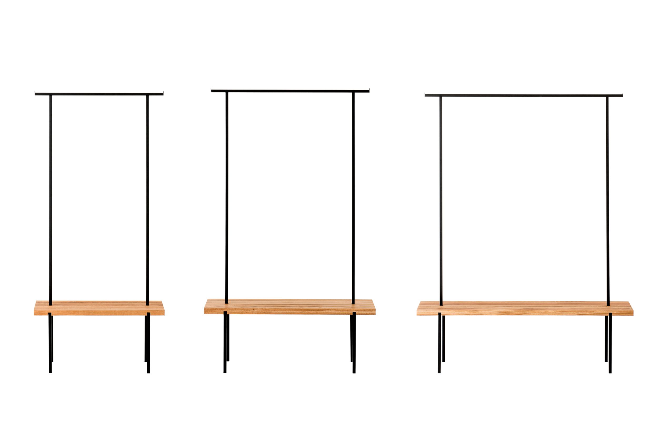 Oak coat rack OAK COAT RACK #01 By weld & co