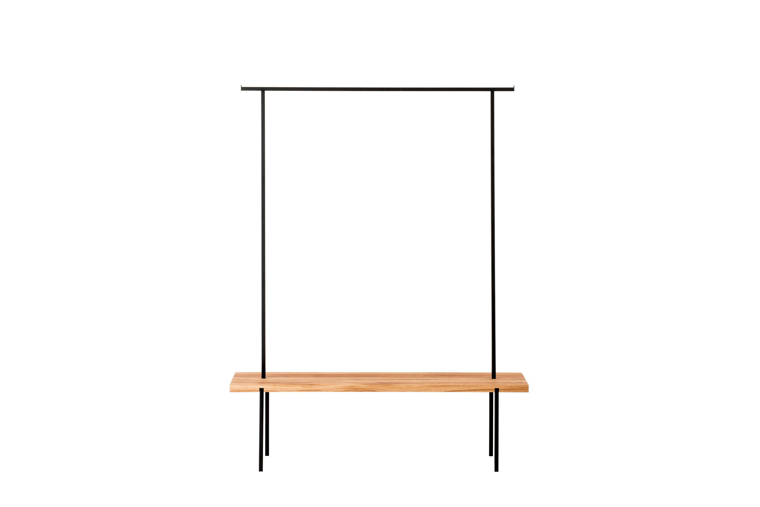 Oak coat rack OAK COAT RACK #01 By weld & co