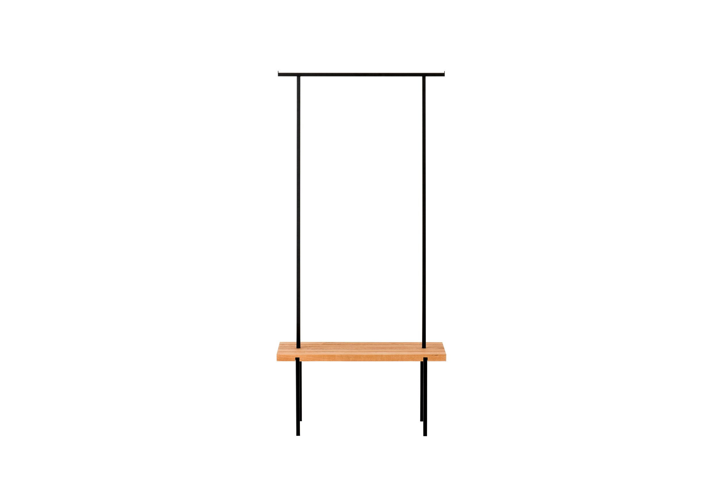 OAK COAT RACK #01 Hallway unit By Weld & co