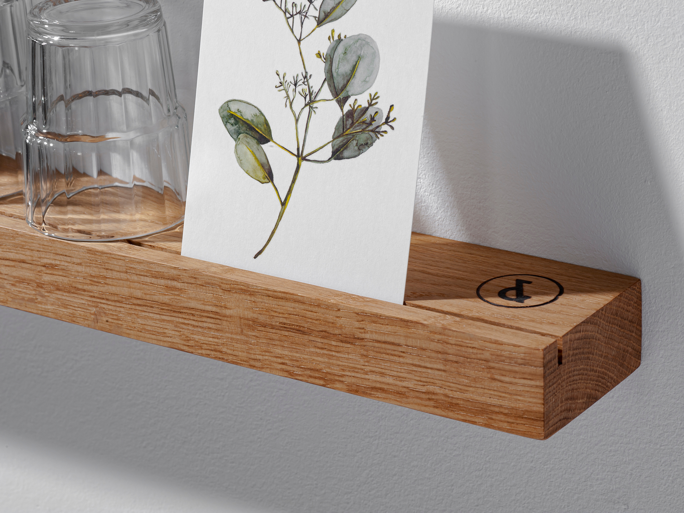 Estante de roble OAK PICTURE LEDGE #02 By weld & co