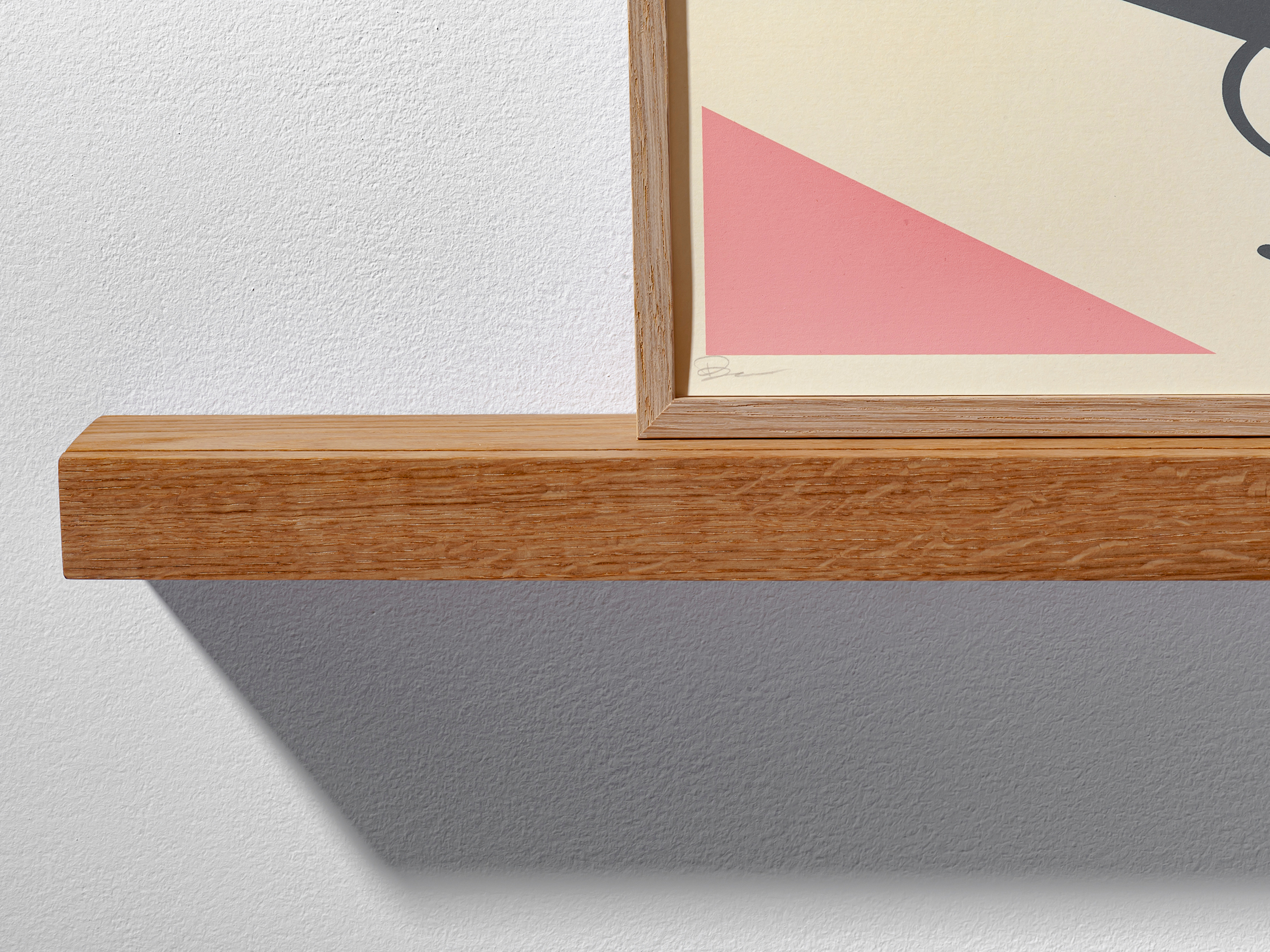 Estante de roble OAK PICTURE LEDGE #02 By weld & co