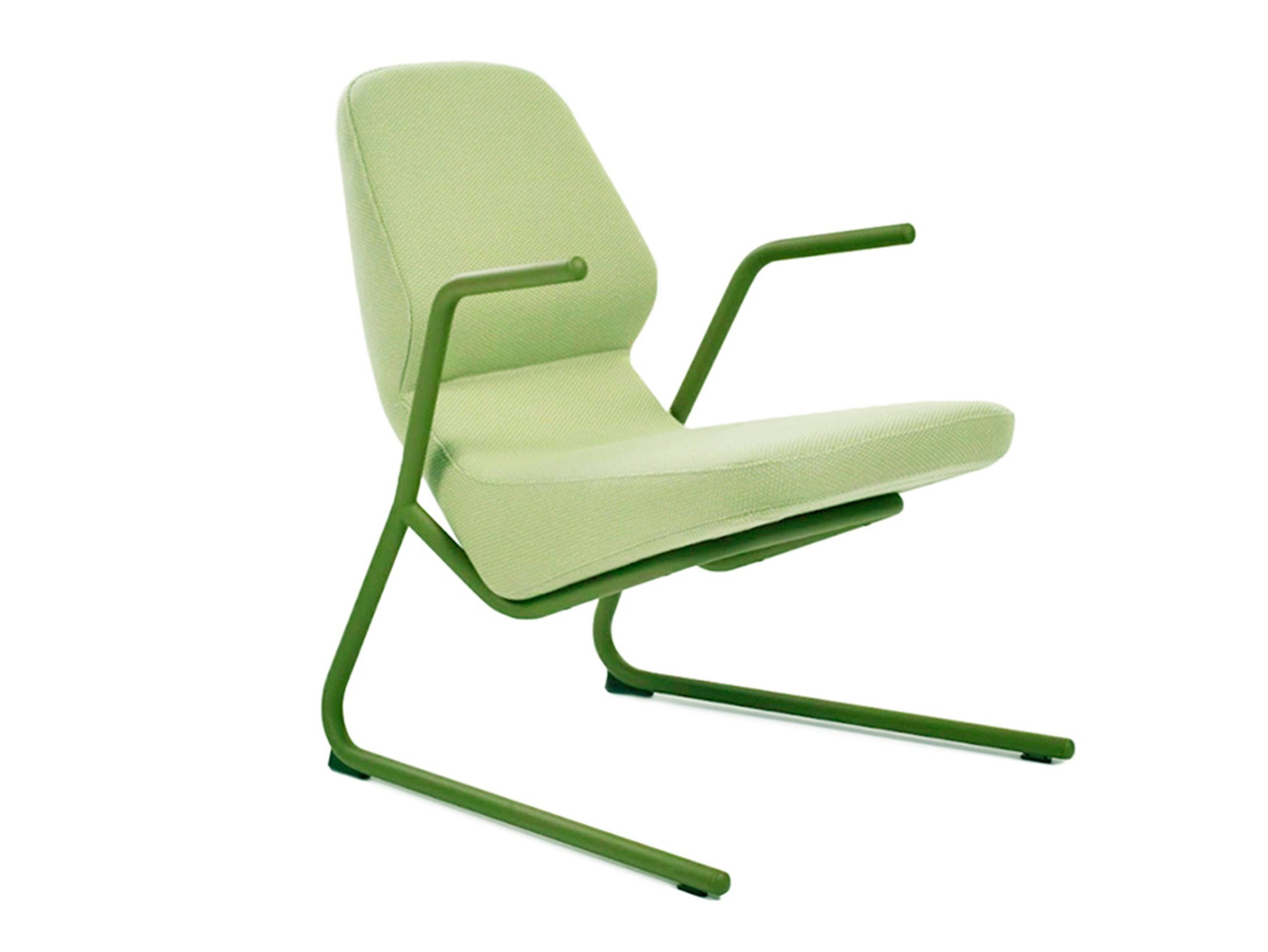OBLIQUE | Upholstered easy chair By prostoria design Numen / For Use
