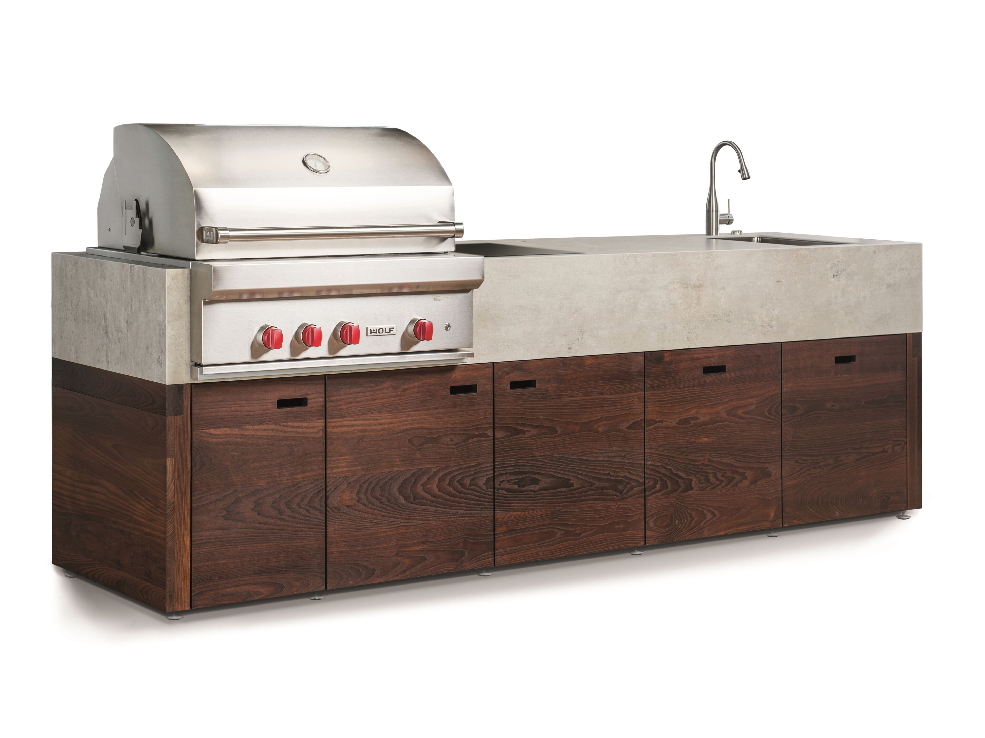 BBQube PRO 3000 - Wolf Grill Outdoor kitchen By OCQ