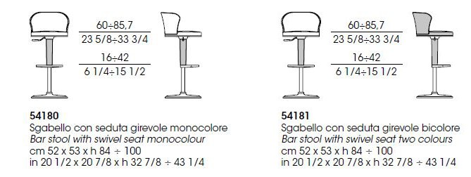 ODE 凳子 By Giorgetti | design Chi Wing Lo