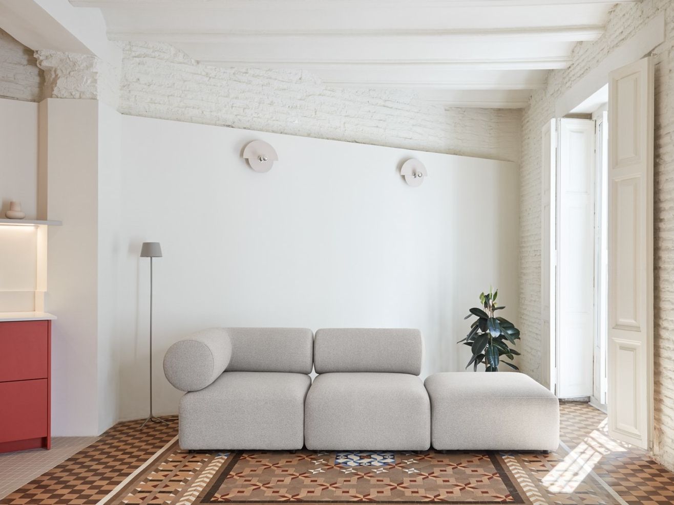 OFFO Modular fabric sofa By Annud | design Arnau Reyna