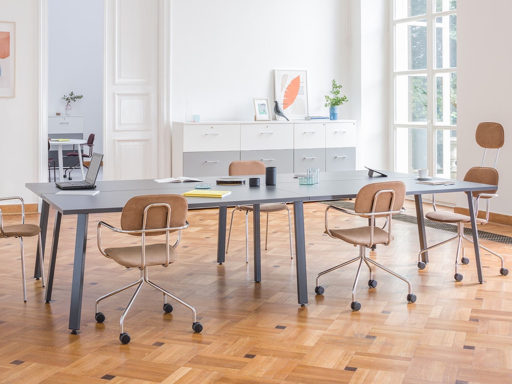 OGI | Rectangular meeting table Ogi Collection By MDD