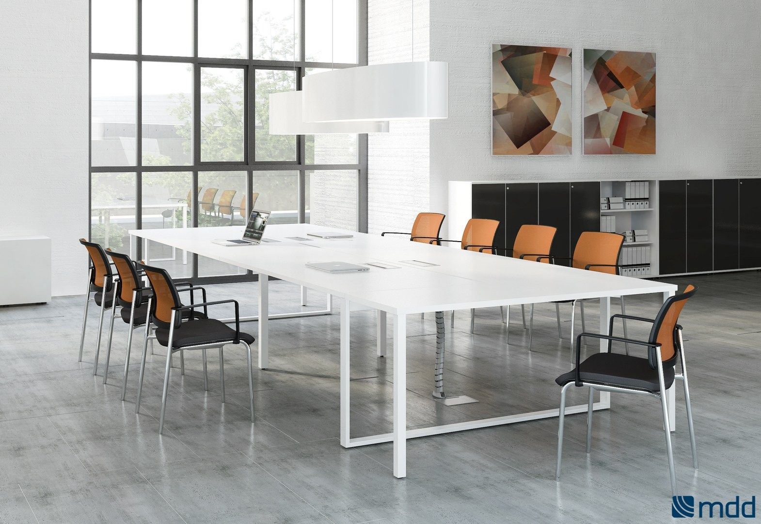 OGI | Rectangular meeting table Ogi Collection By MDD