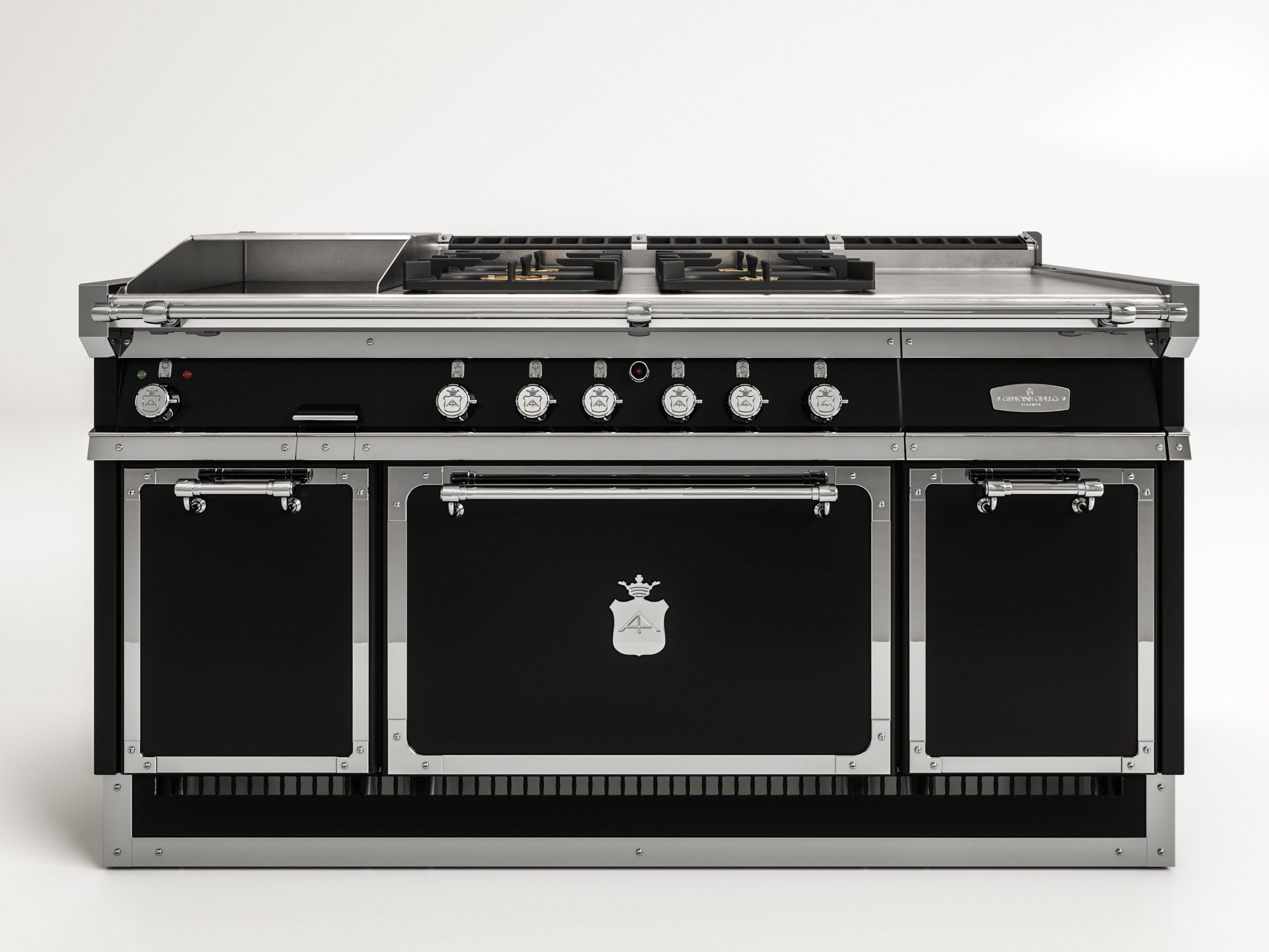 OGS168 | Professional cooker Steel Professional cooker By Officine Gullo