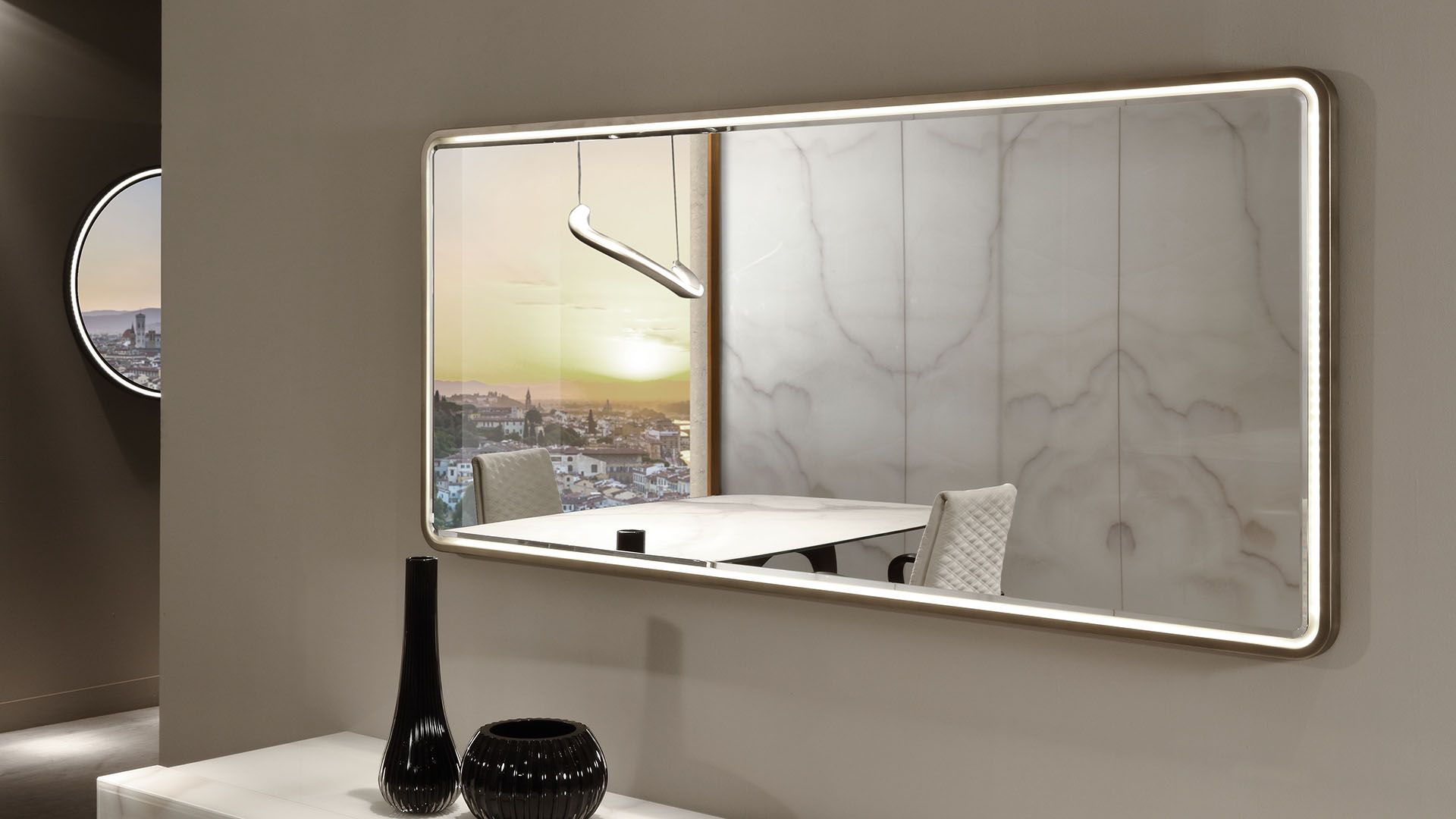 OH FRAME | Rectangular mirror Oh Collection By Reflex