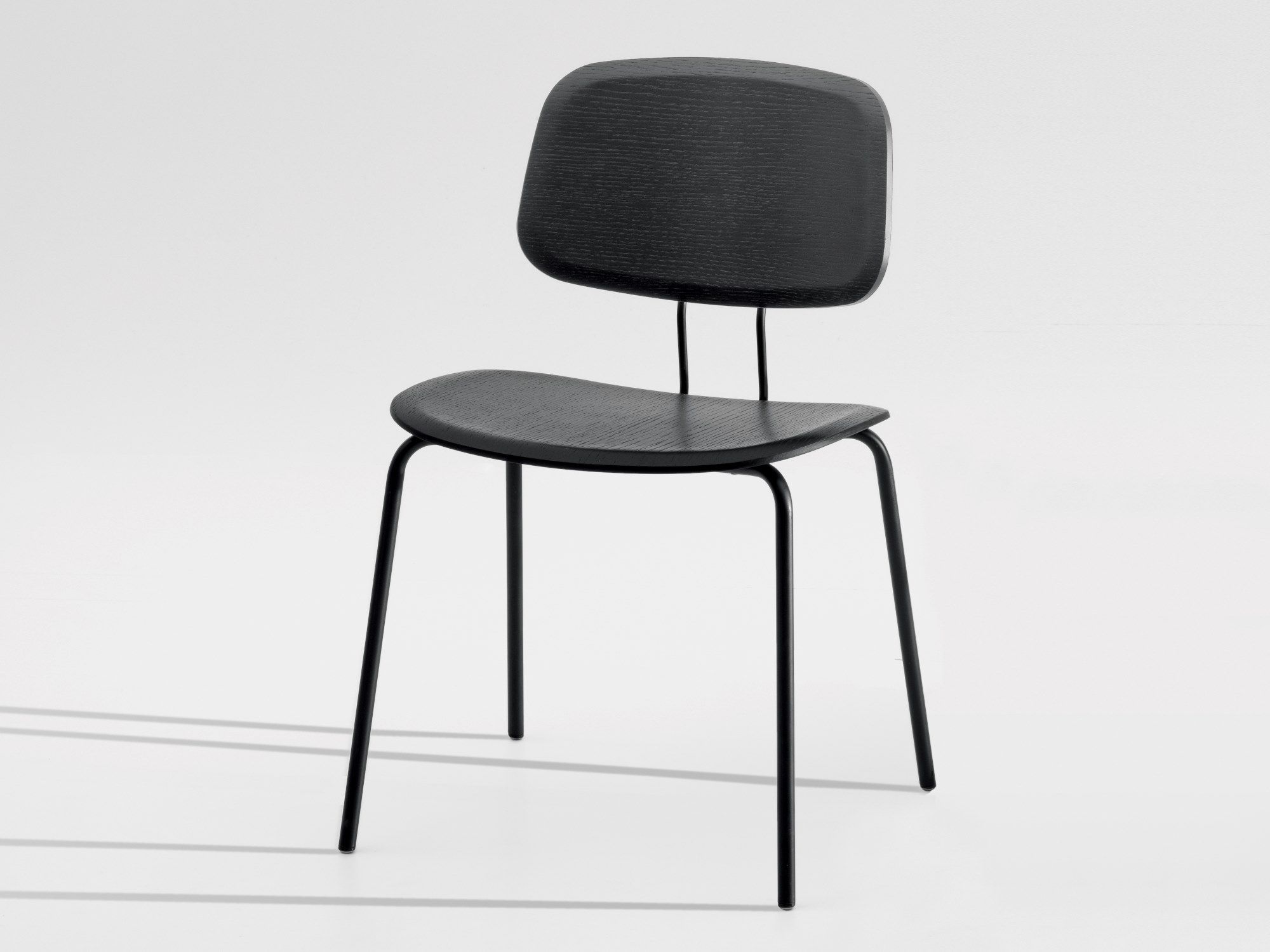 Stackable plywood chair OKITO PLY DINING By ZEITRAUM design Läufer ...