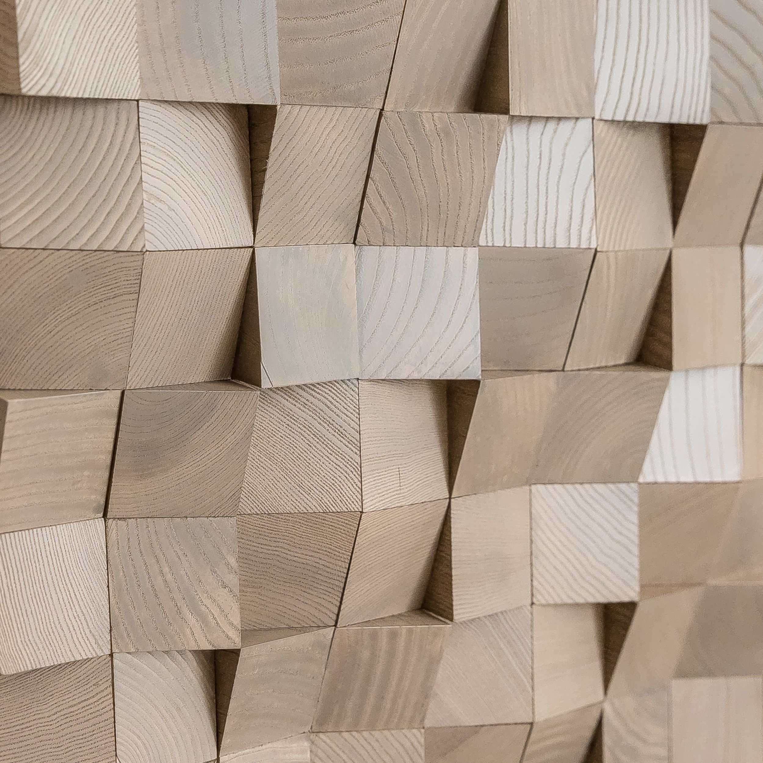 Modular wooden 3D Wall Cladding OKLAHOMA V2 By NEXT LEVEL DESIGN STUDIO