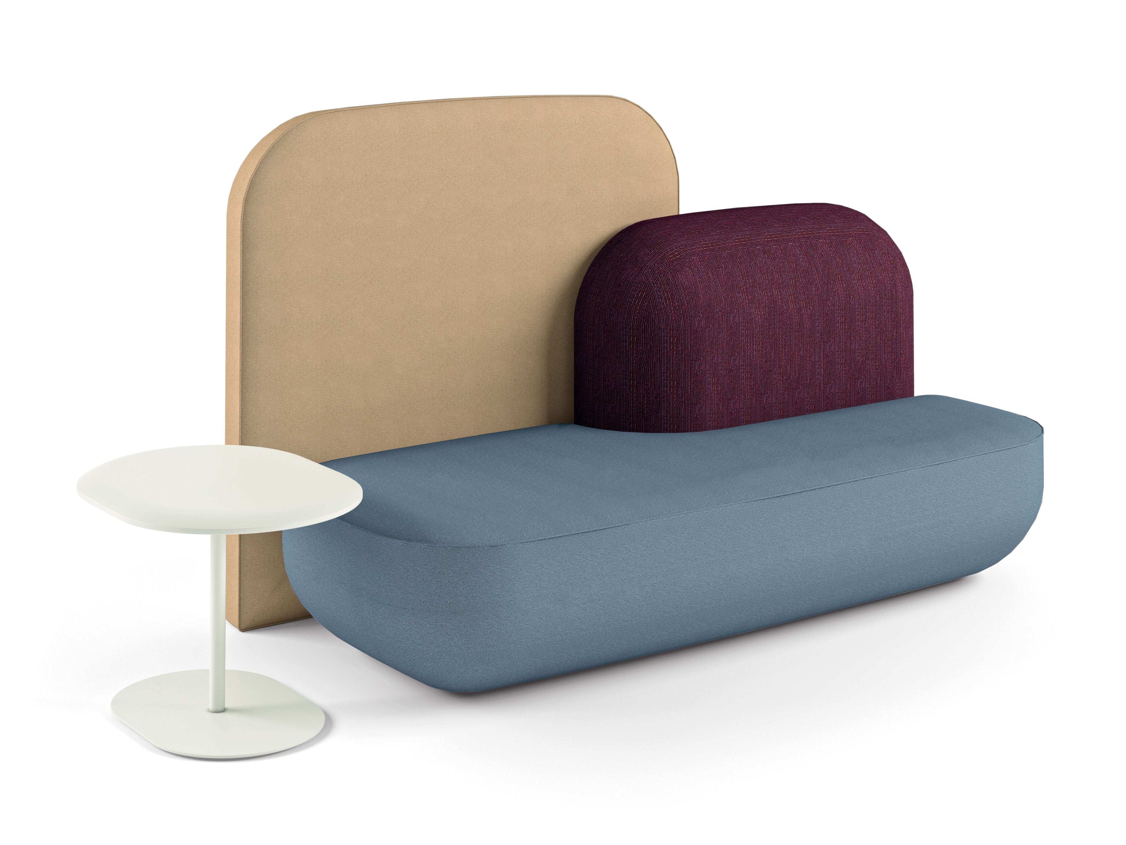 Sectional modular sofa OKOME O05 Okome Collection By Alias design Nendo