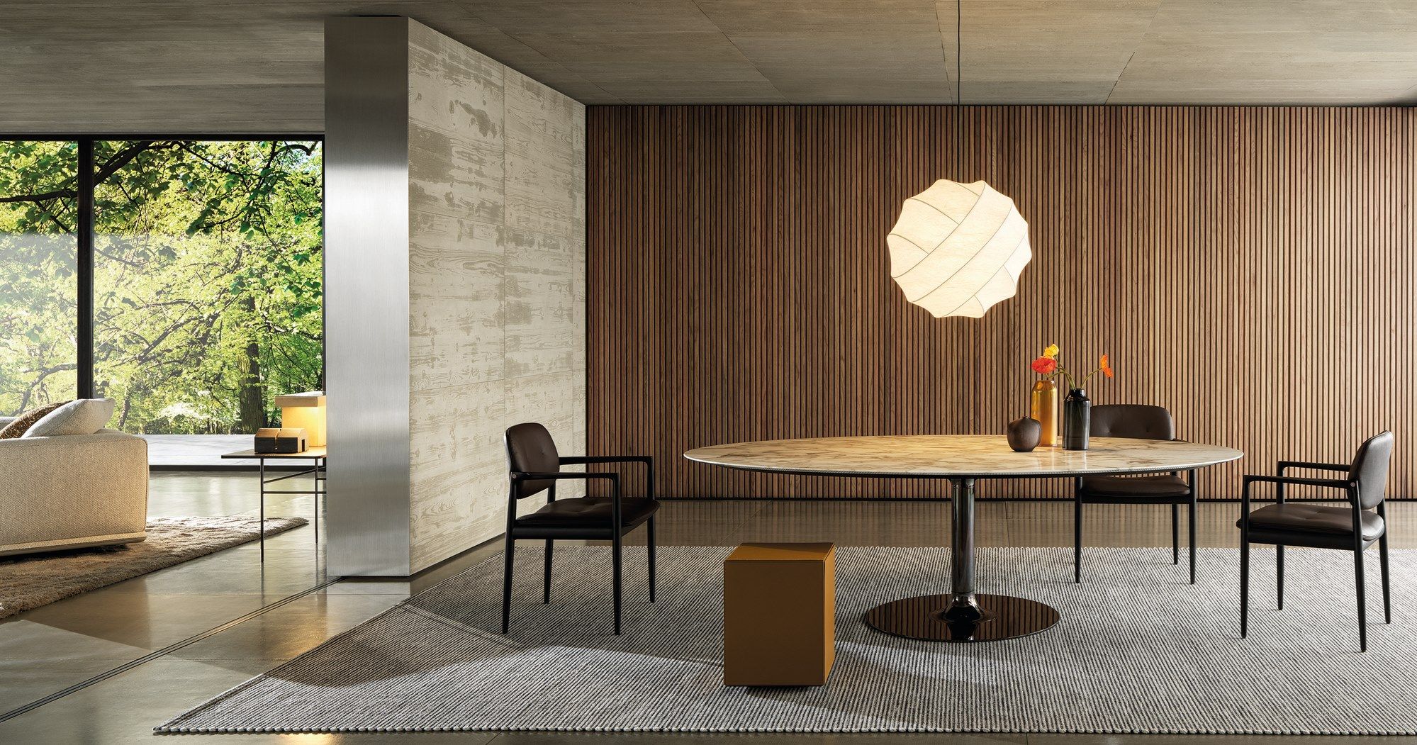 OLIVER DINING Table By Minotti | design Rodolfo Dordoni