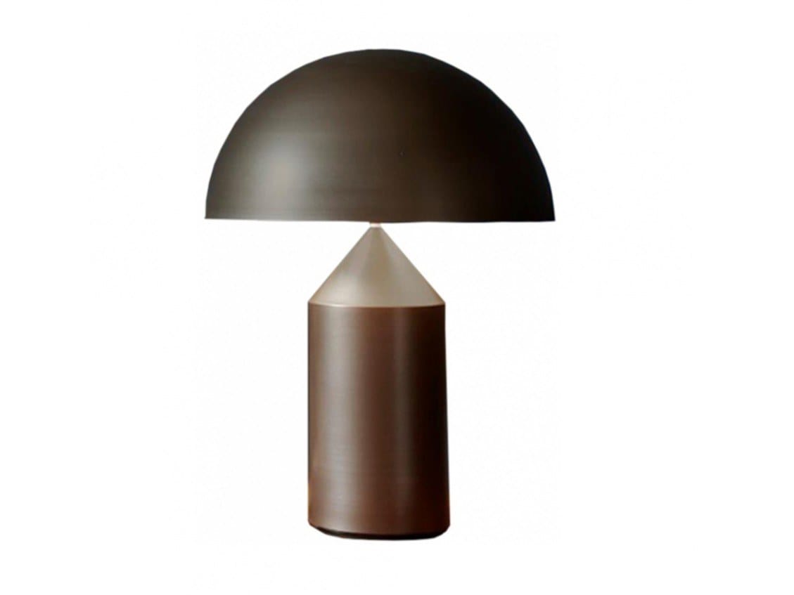 OLUCE - ATOLLO 238 BRONZE Metal table lamp By In Stock | design Vico ...