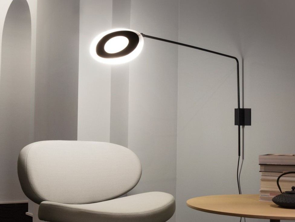 OLYMPIA | Adjustable wall lamp By NEMO design Doriana e Massimiliano Fuksas