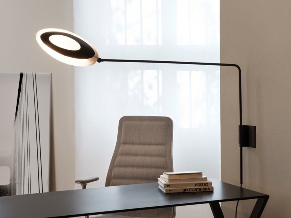 OLYMPIA | Adjustable wall lamp By NEMO design Doriana e Massimiliano Fuksas