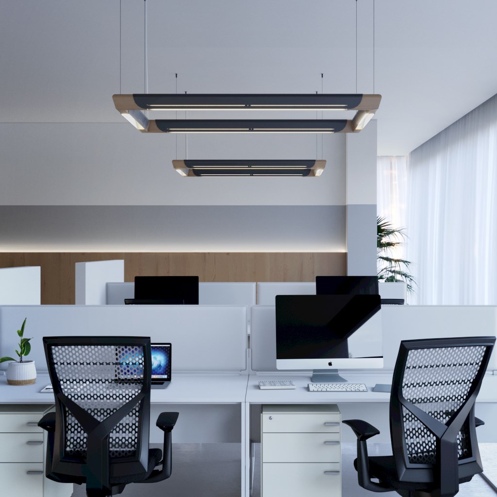 OMEGA SQUARE pendant lamp By Studio Beam