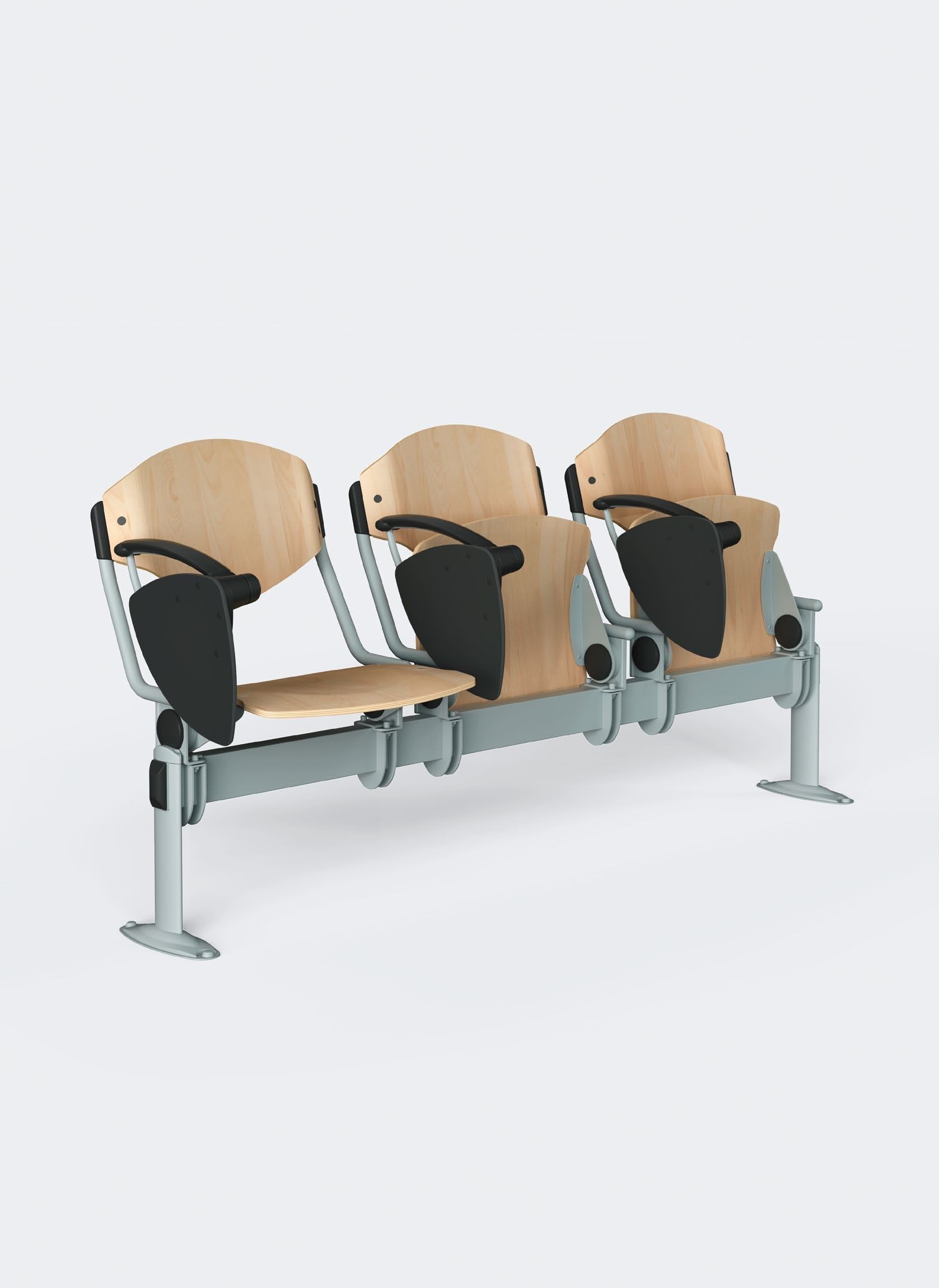 OMNIA CONTRACT | Beam seating with writing tablet Omnia contract ...