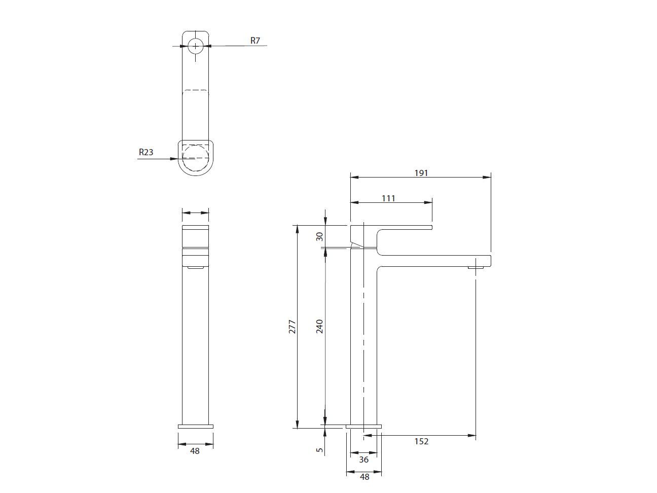 BARETTI BA7812 Grifo para lavabo By OMNIRES