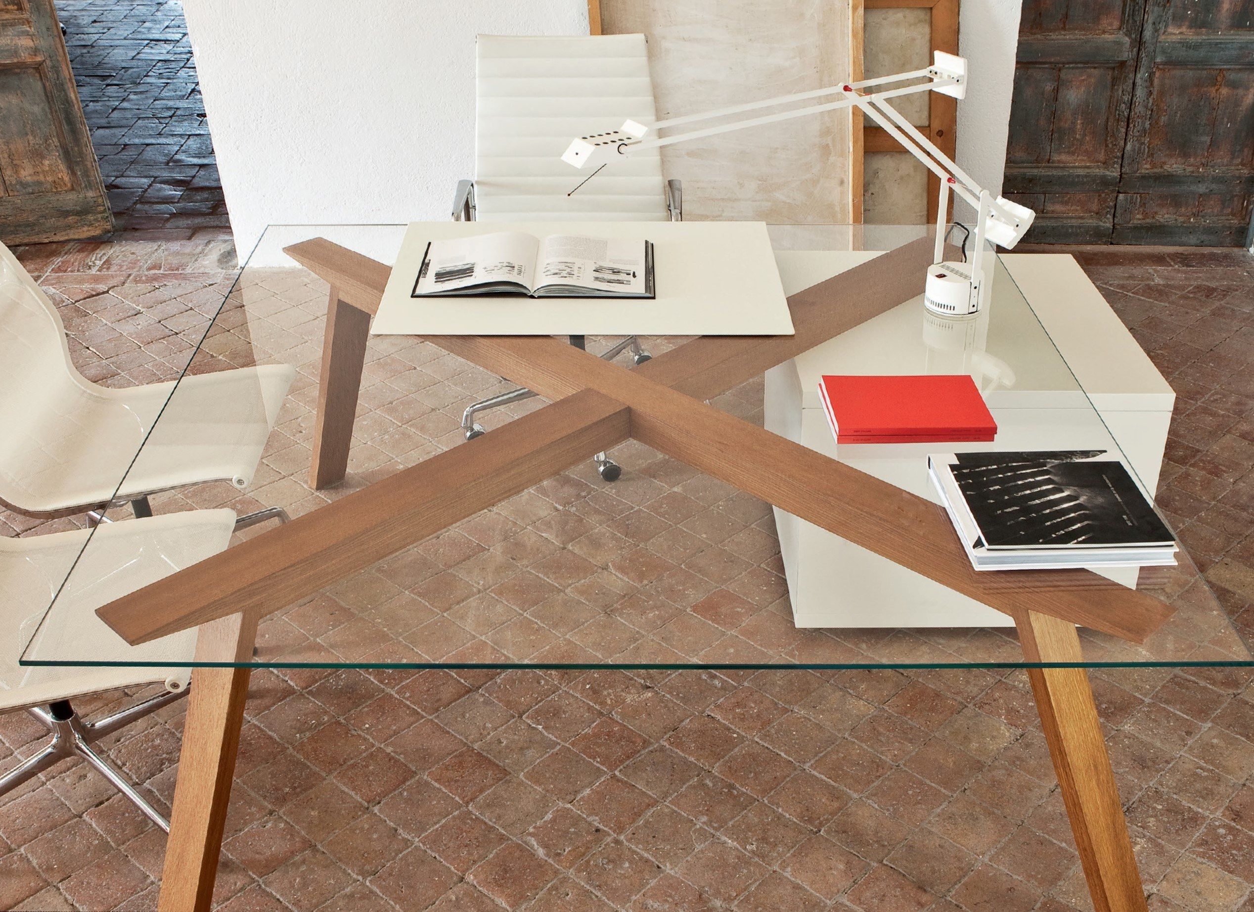 ON1-080 | Crystal office desk One Collection By Aridi design Gabriel ...