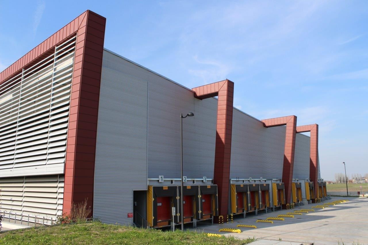 Sinusoidal sheet for wall clading OND-ALL 33 By Alubel