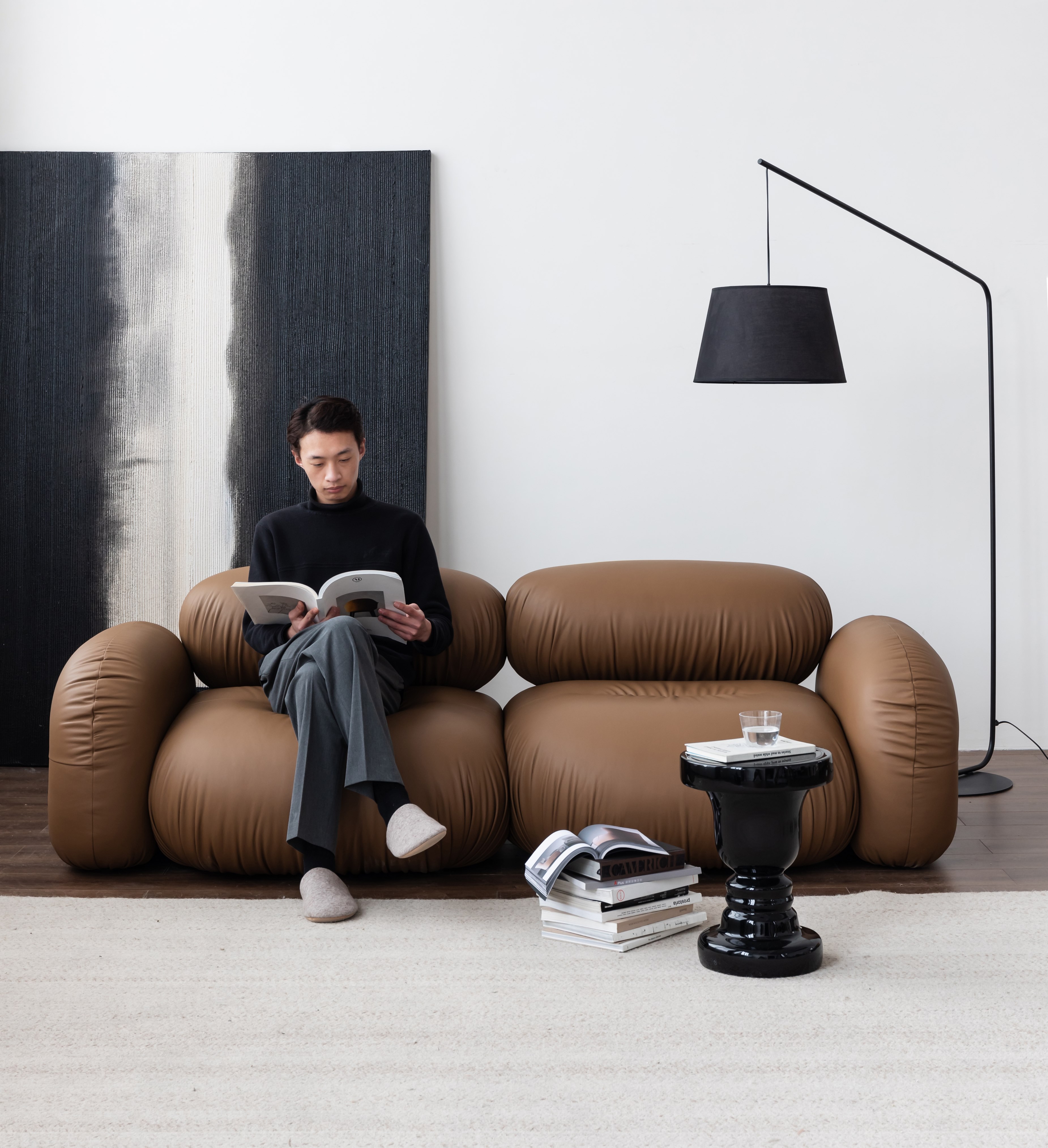 ONDO Modular 2 seater fabric sofa By grado design