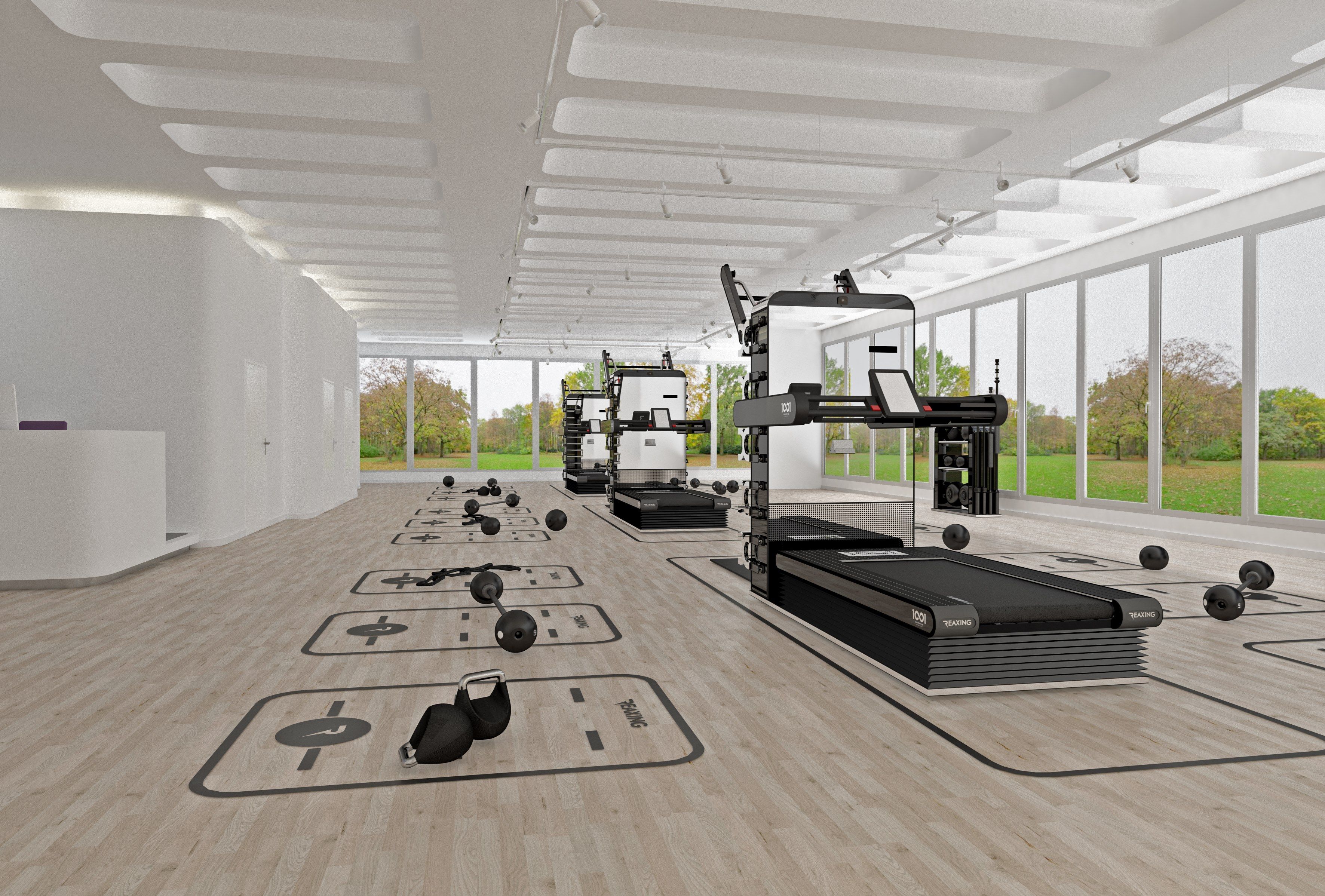 Multi-functional station for training REAX 1001 PRO 1 By REAXING