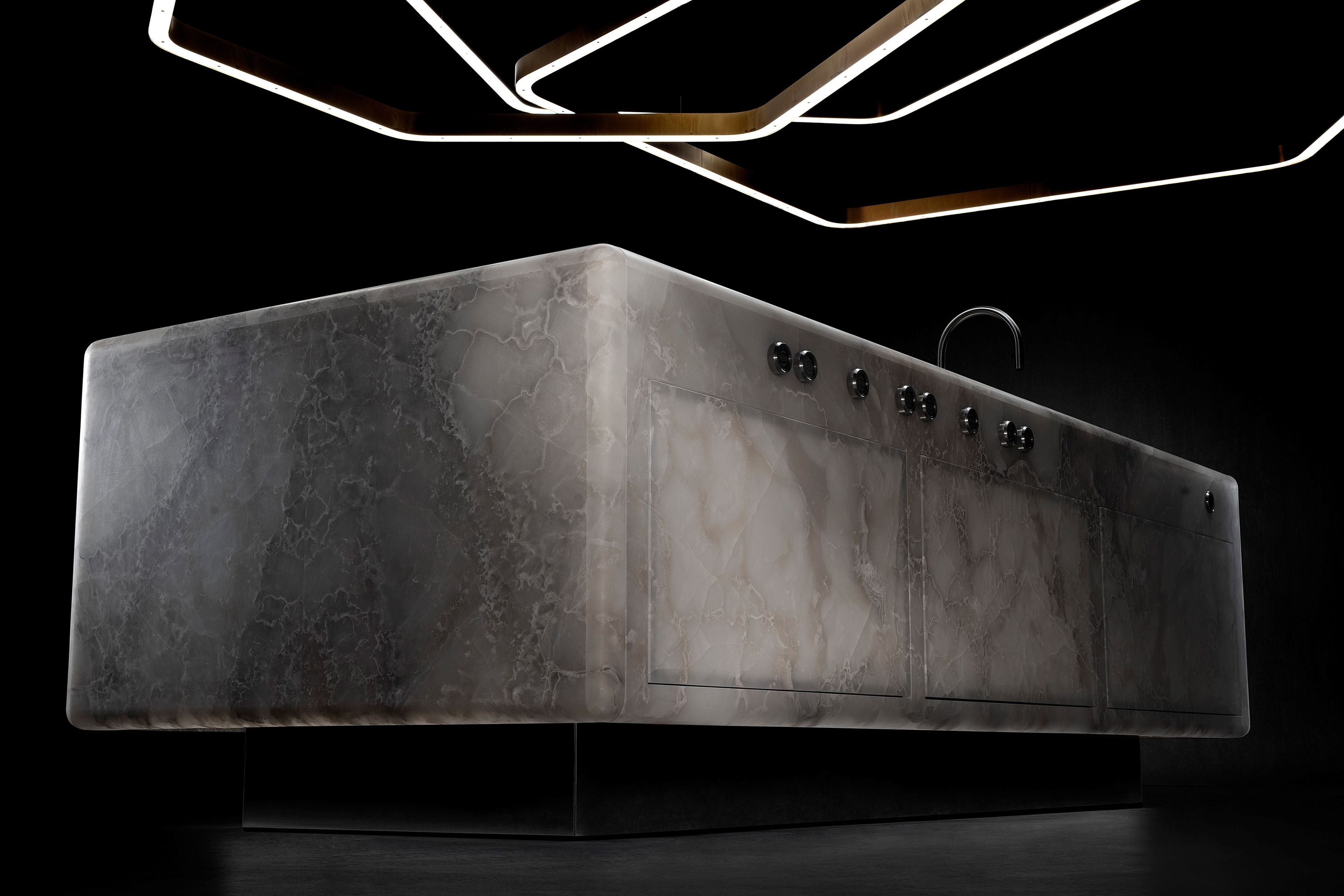 ONEON kitchen By Henge design Massimo Castagna