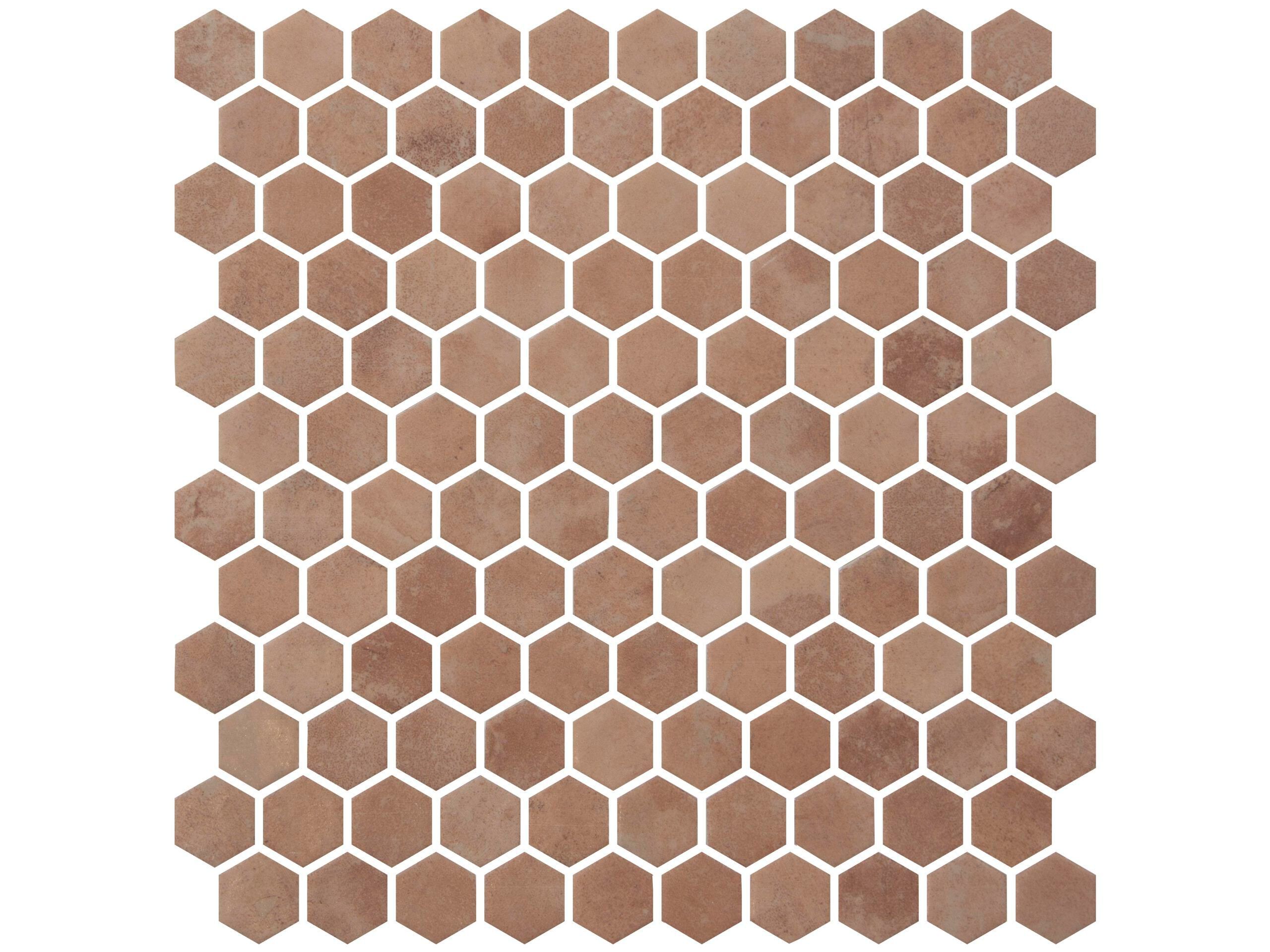 Mosaico in vetro HEX CLAY MATTE - ONIX - Edilportale
