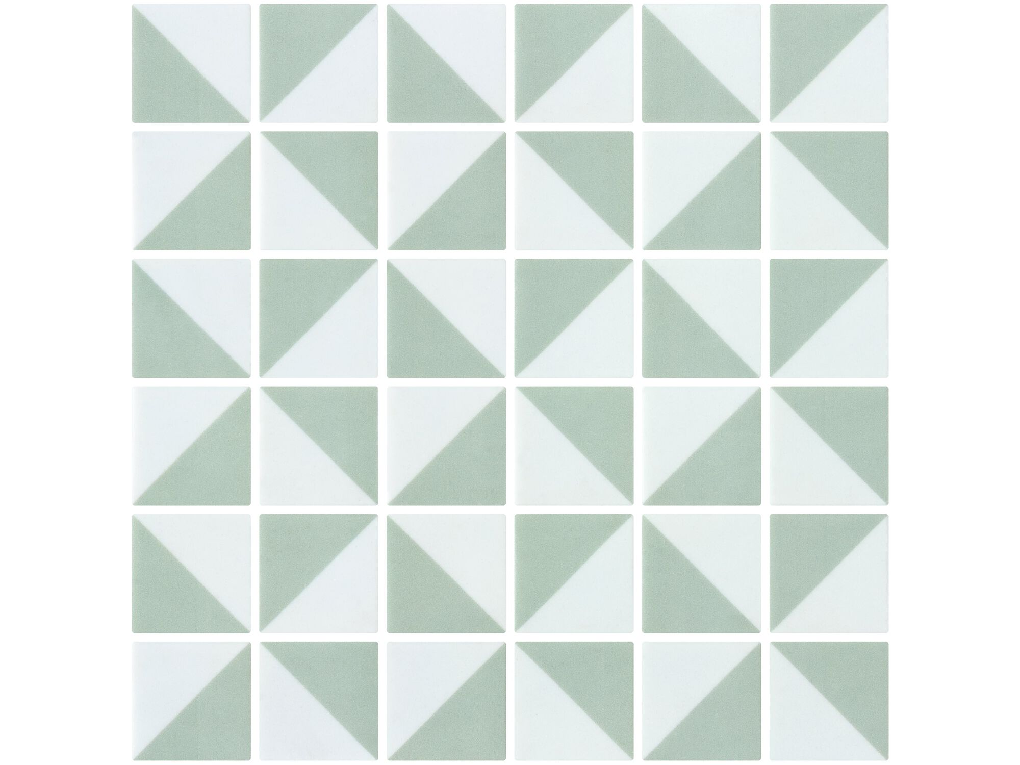 PENTA ORIGAMI SAGE GREEN MATTE Mosaic By ONIX