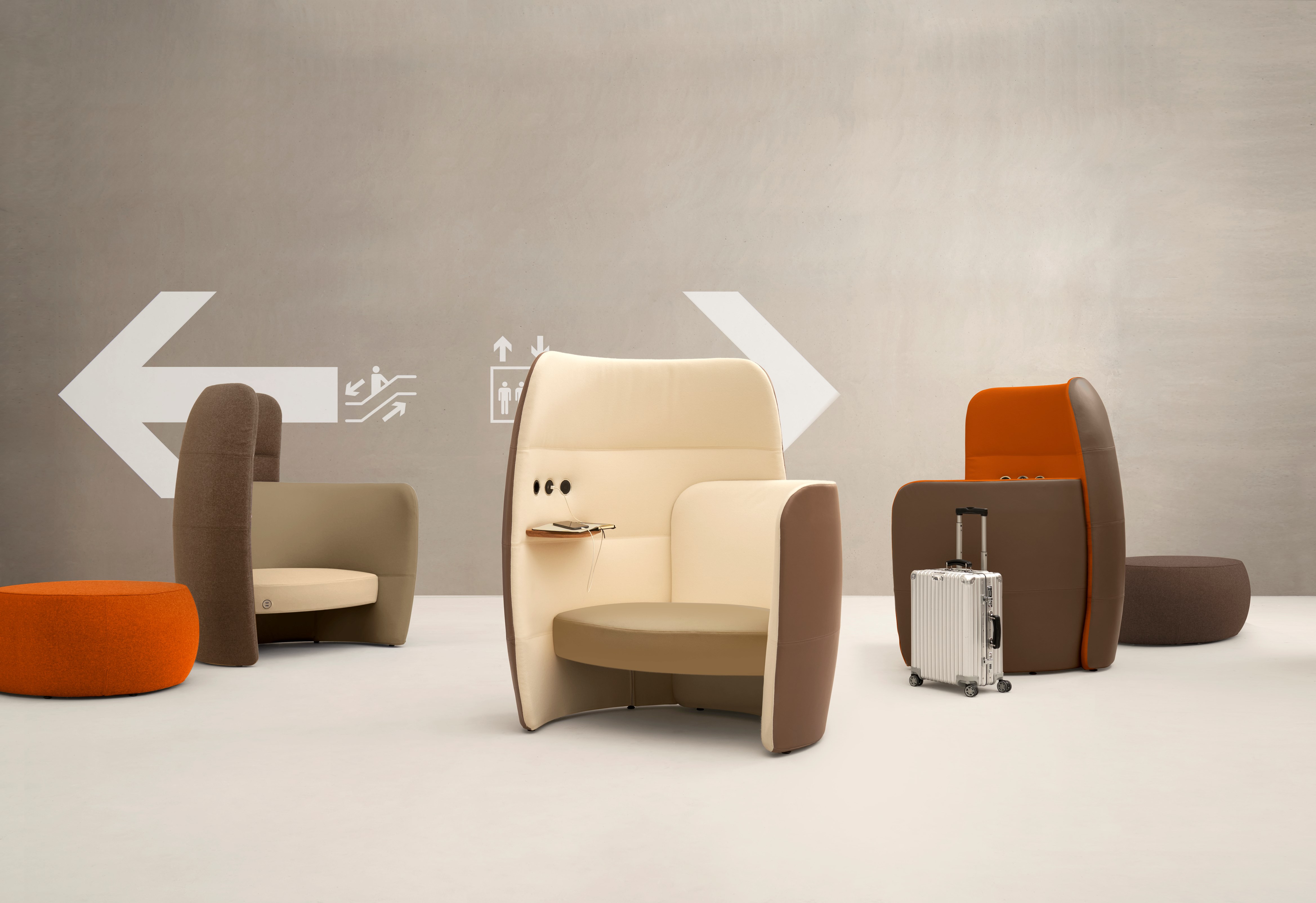 ONLY JU Armchair By Quinti Sedute | design Radice & Orlandini, Andrea ...
