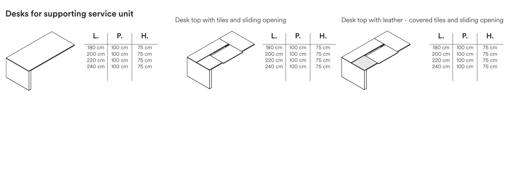 ONO Sectional wooden office desk By FREZZA