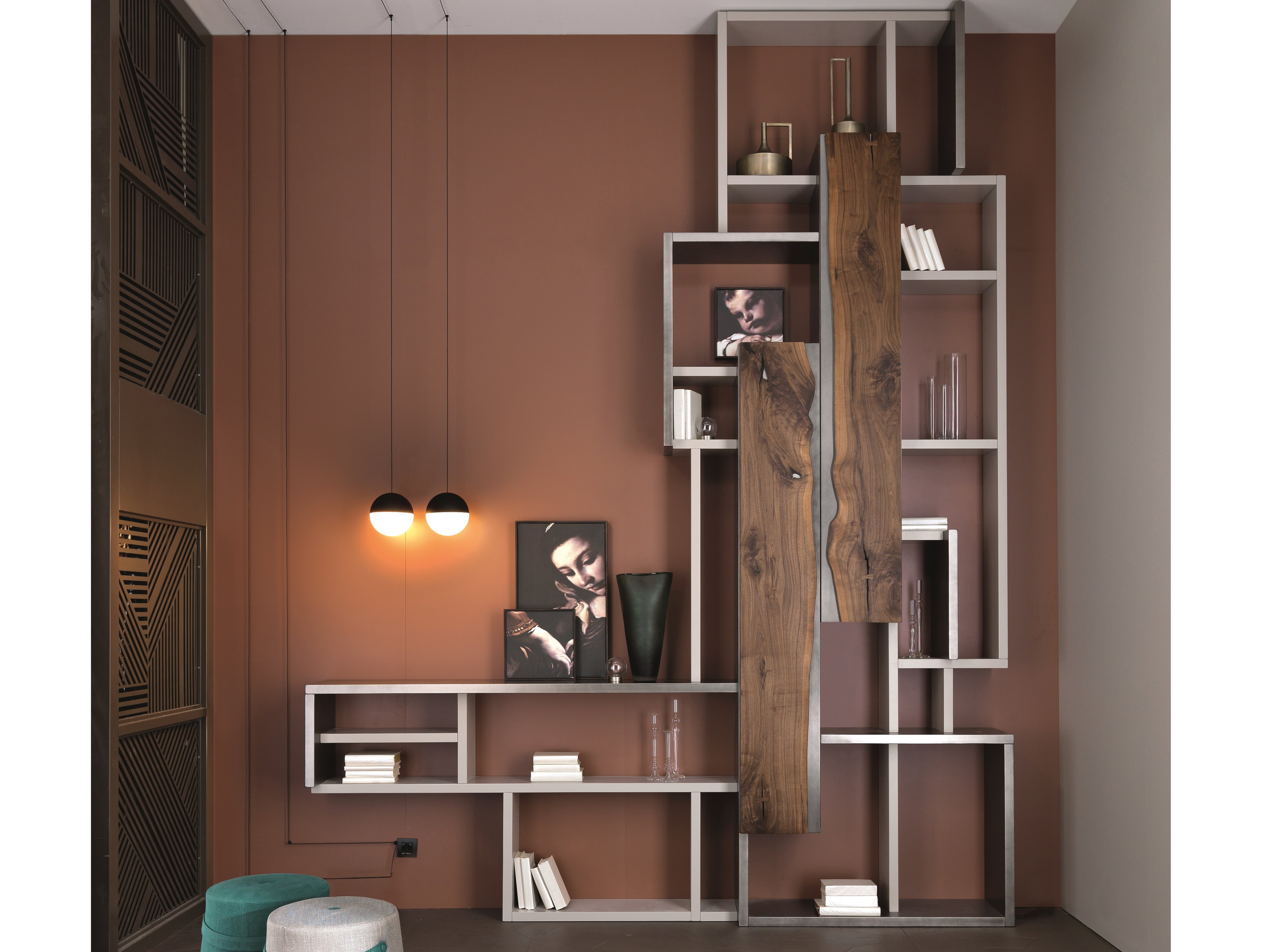OPEN | Bookcase By Arte Brotto design Giordana Marchetti