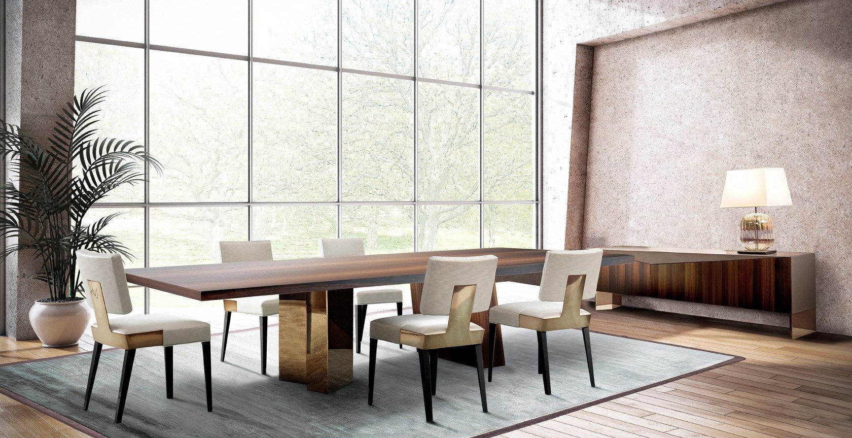 OPERA Table By Costantini Pietro | design Giorgio Soressi