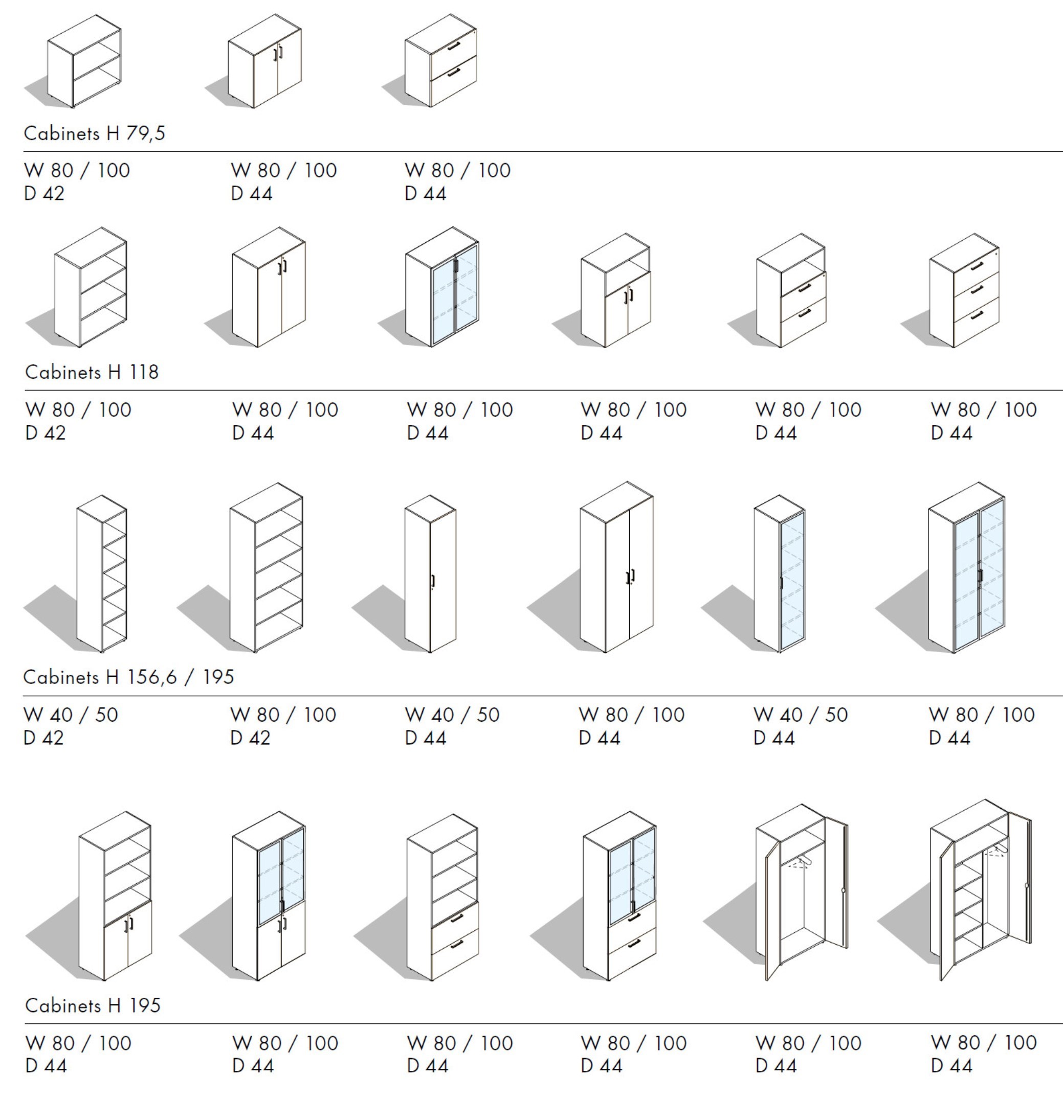 OPERATIVE CABINETS | Tall office storage unit Operative Cabinets ...