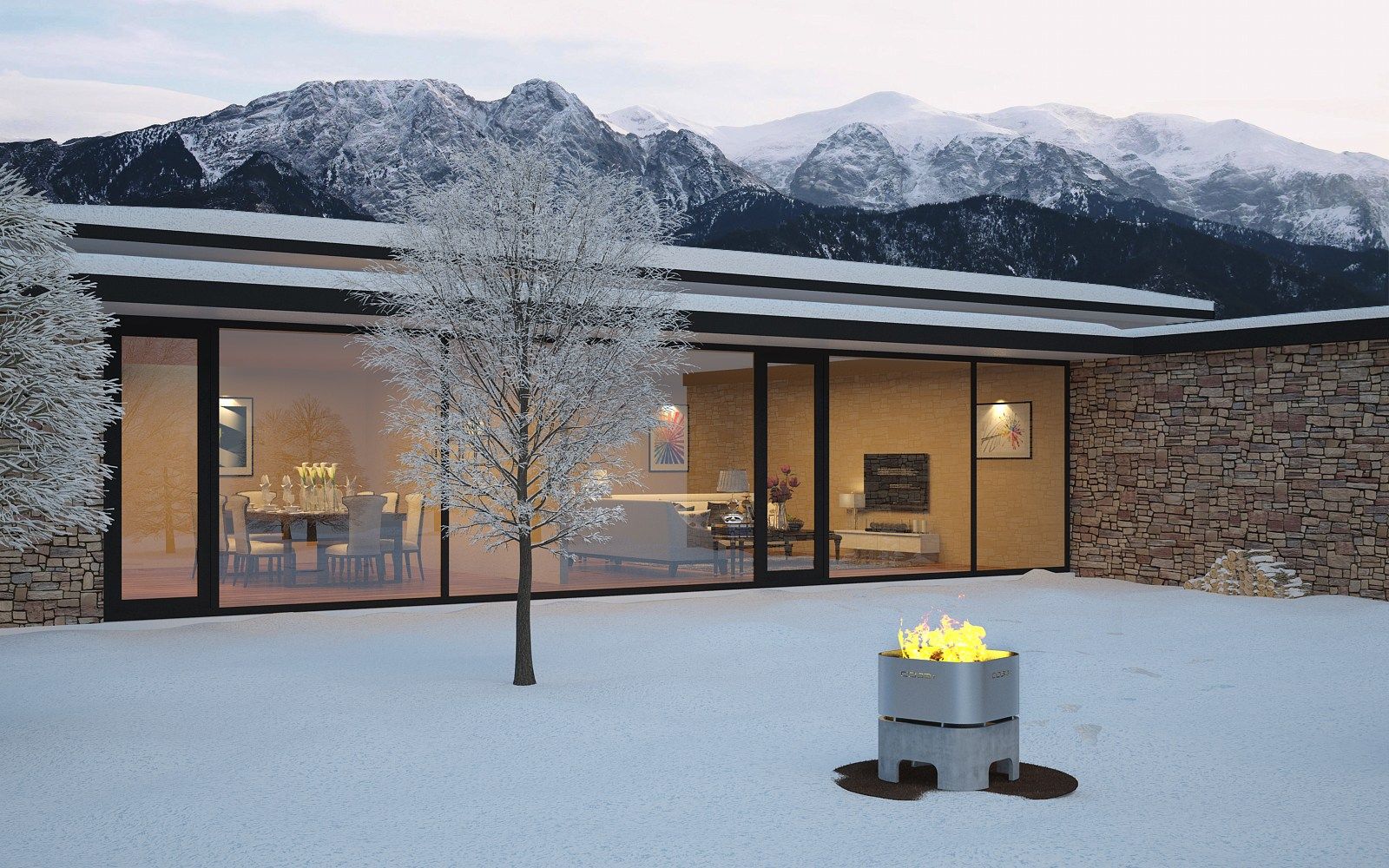 OPUS IGNIS fire baskets By CO33