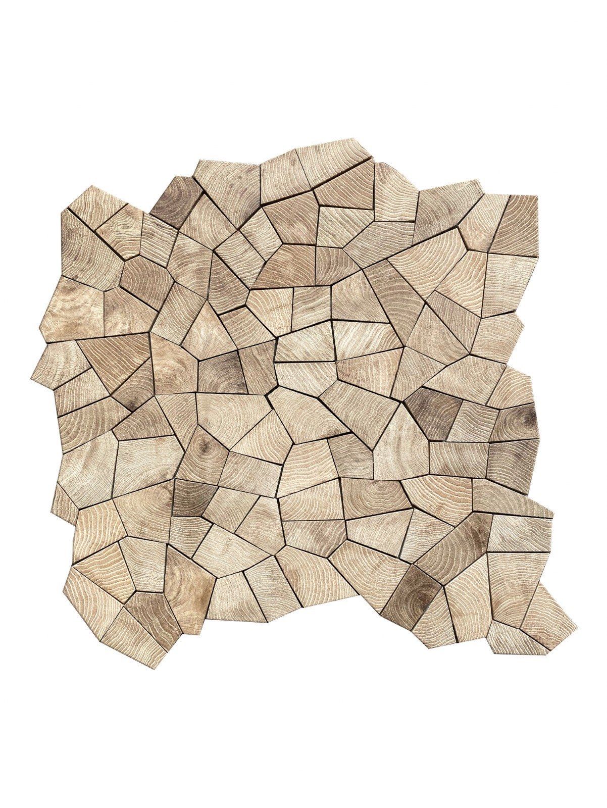 OPUS NATURAL Oak wall/floor tiles By OSCARONO | design Raphaël Navot