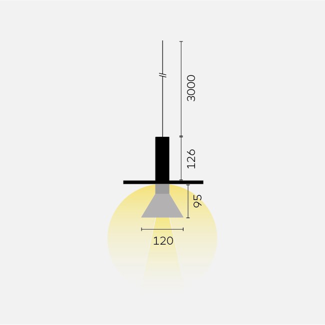 ORAN GLASS pendant lamp By Kreon design Kristof Pycke