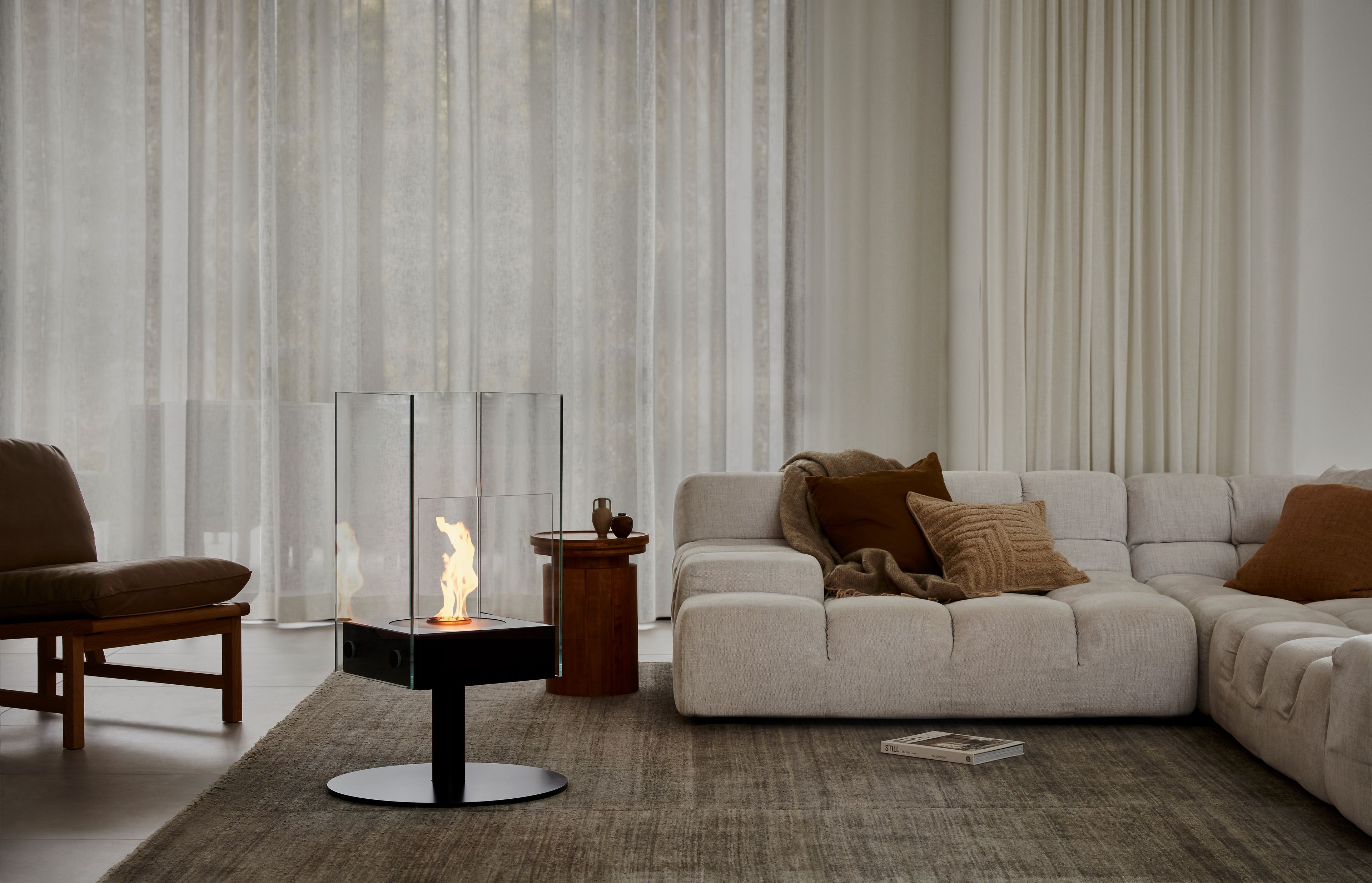 ORBIT fireplace By EcoSmart Fire