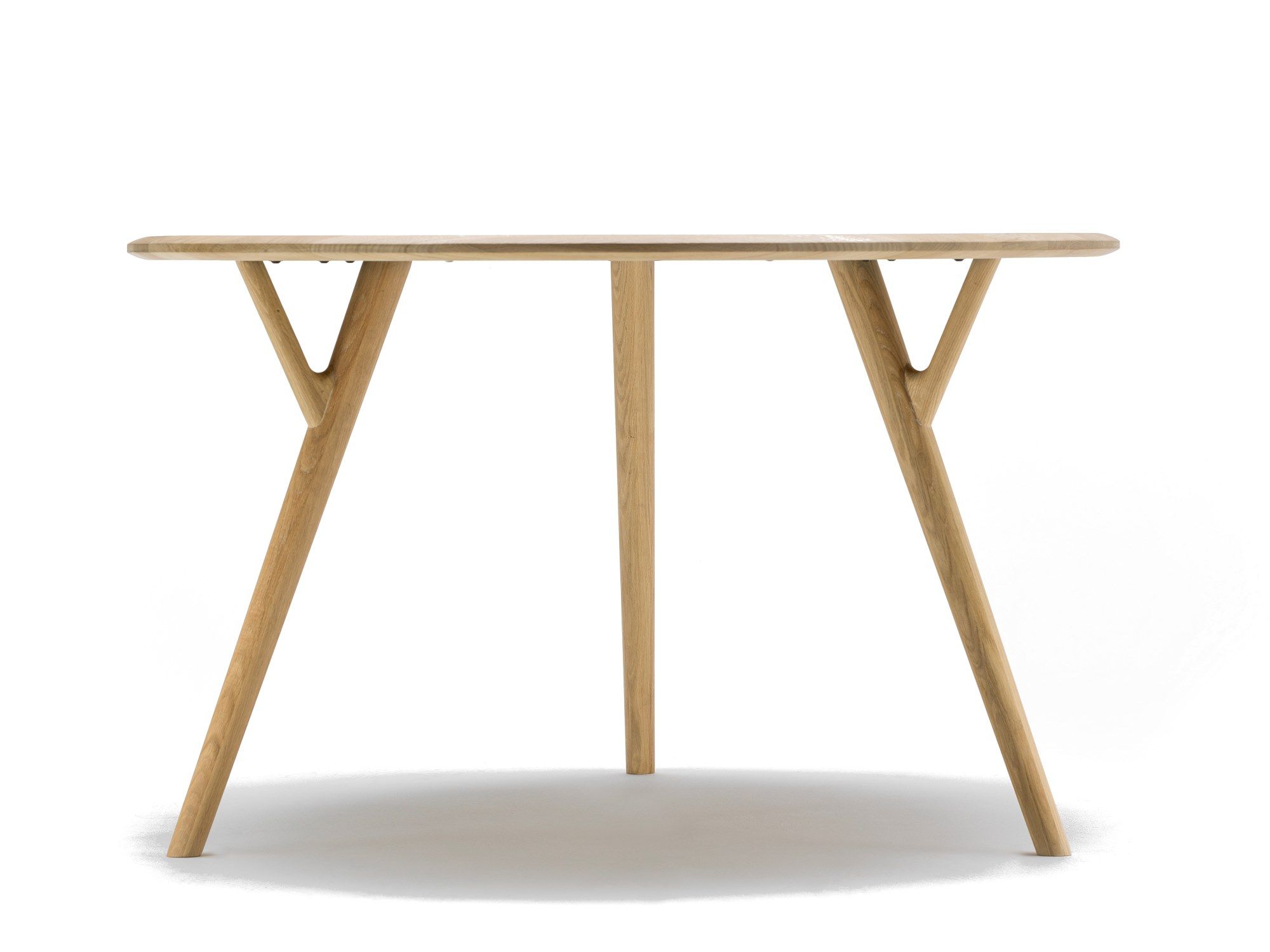 ORGANIC | Round table Round solid wood dining table By Woak | design ...