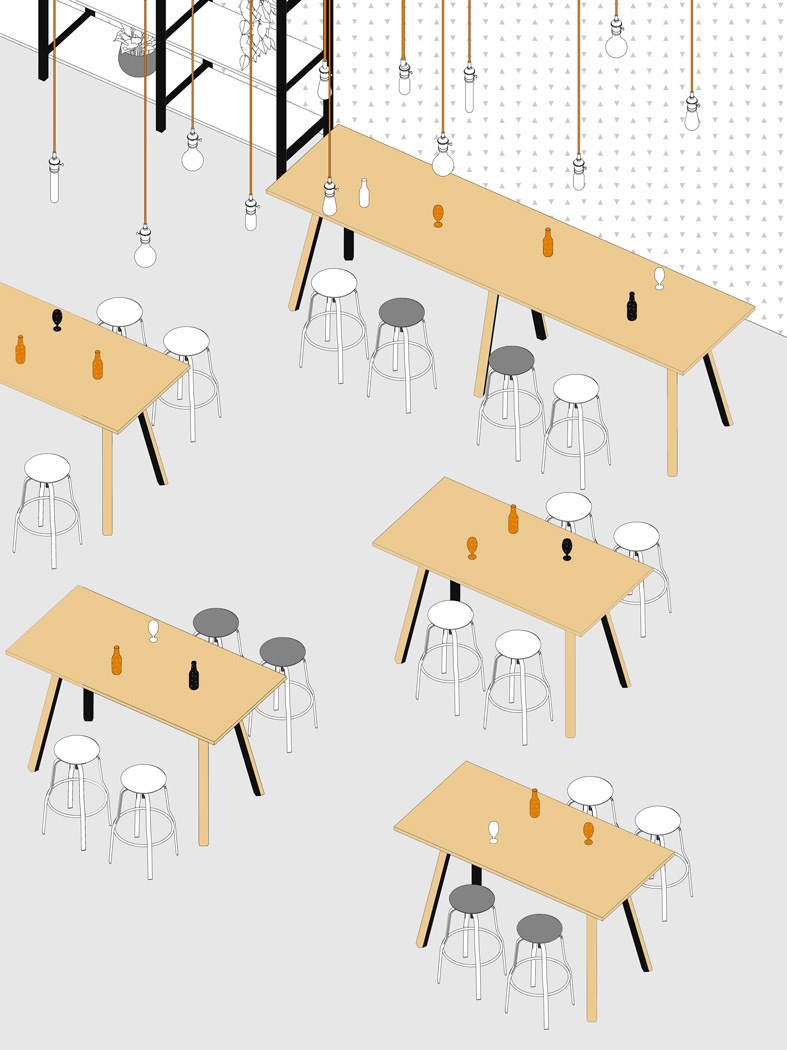 ORI Rectangular oak high table By Lapalma | design Romano Marcato