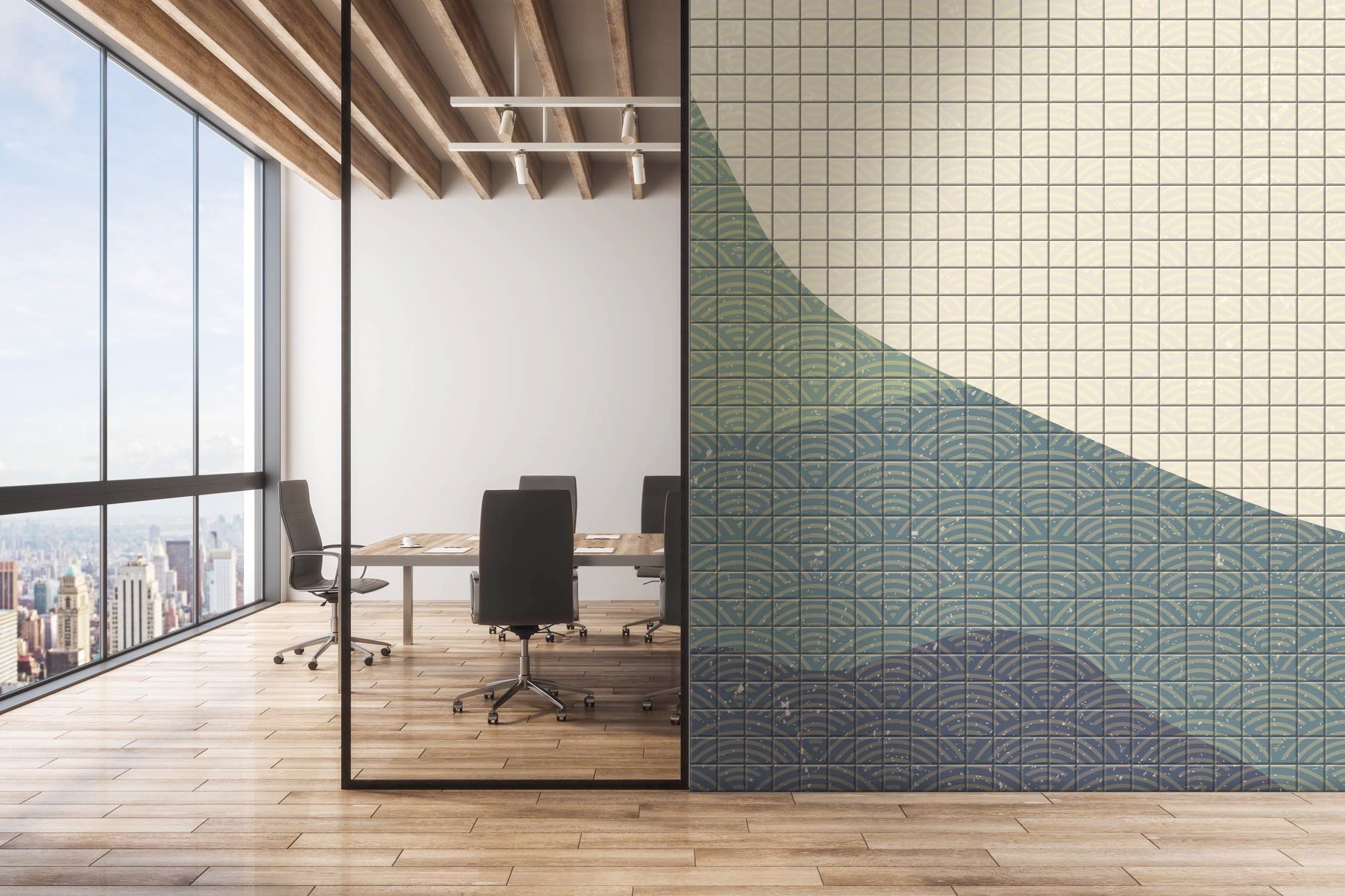 Mosaico in poliuretano per interni ed esterni ORIENTAL PATHS By MyMosaic