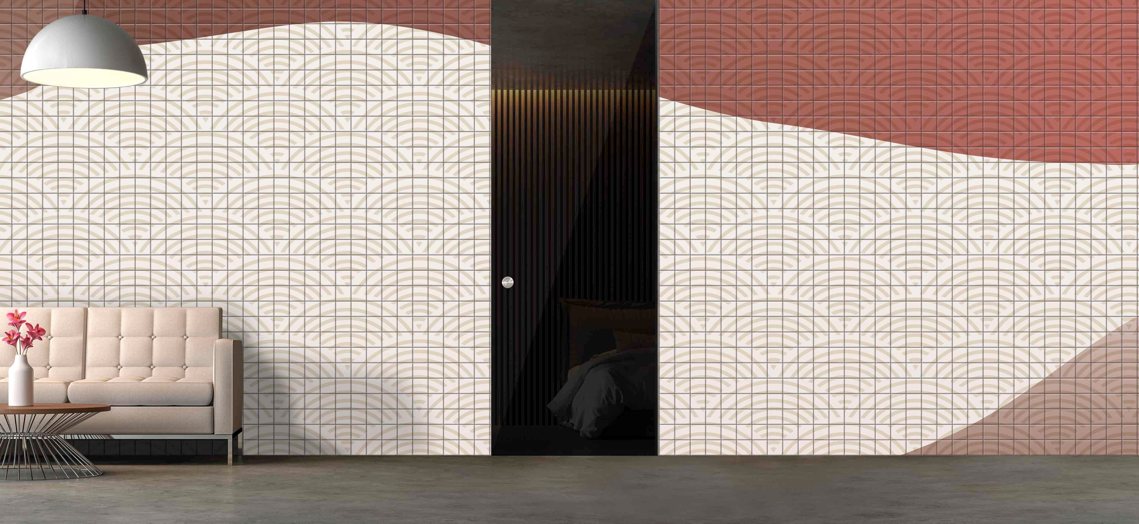 Mosaico in poliuretano per interni ed esterni ORIENTAL PATHS By MyMosaic