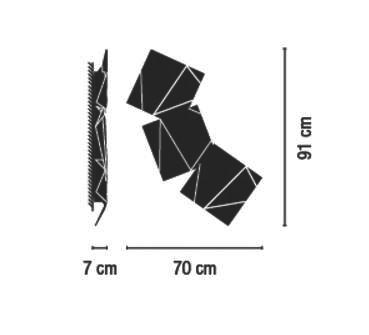 ORIGAMI | Wall lamp By Vibia design Ramón Esteve